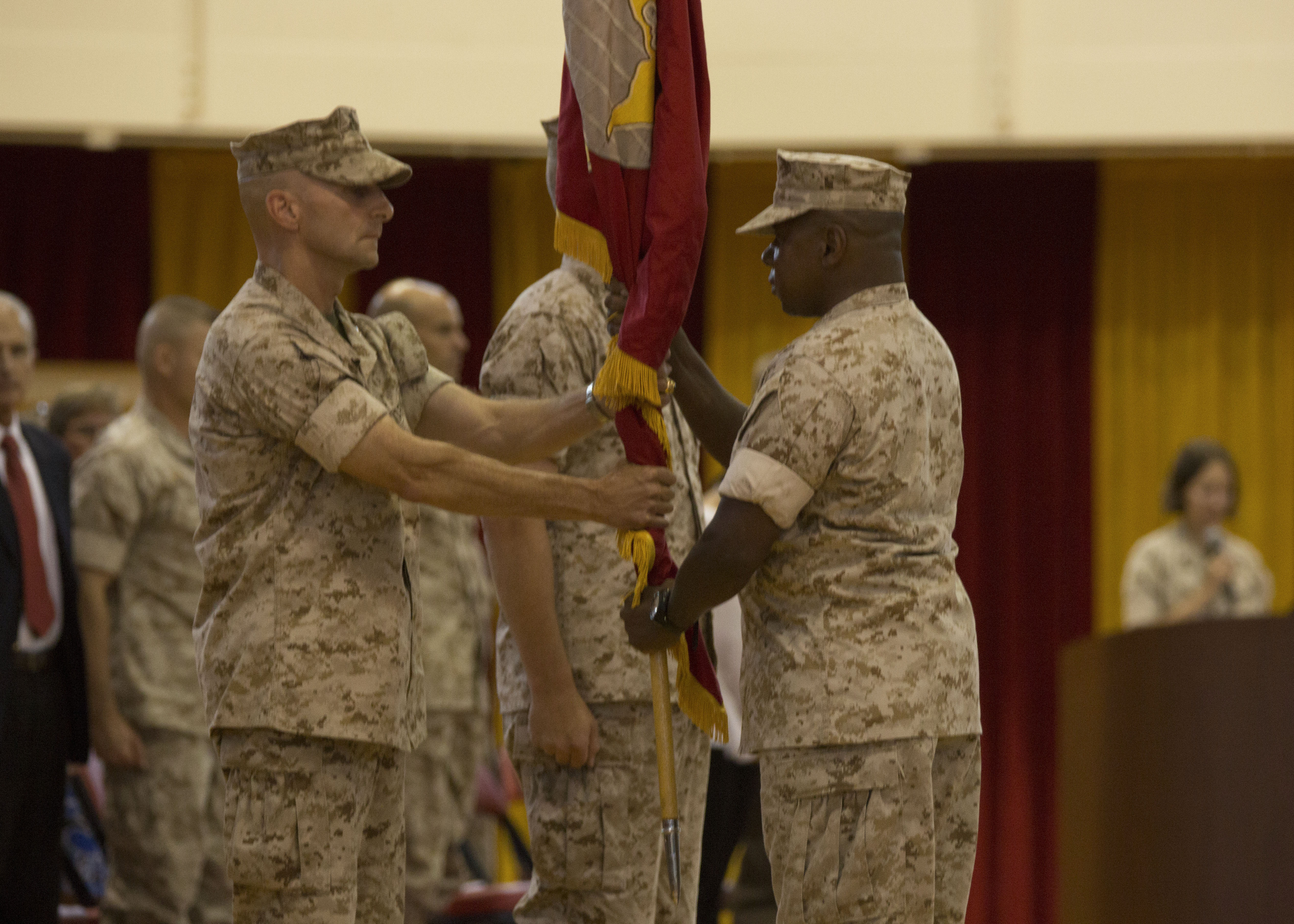26th MEU Change of Command Ceremony