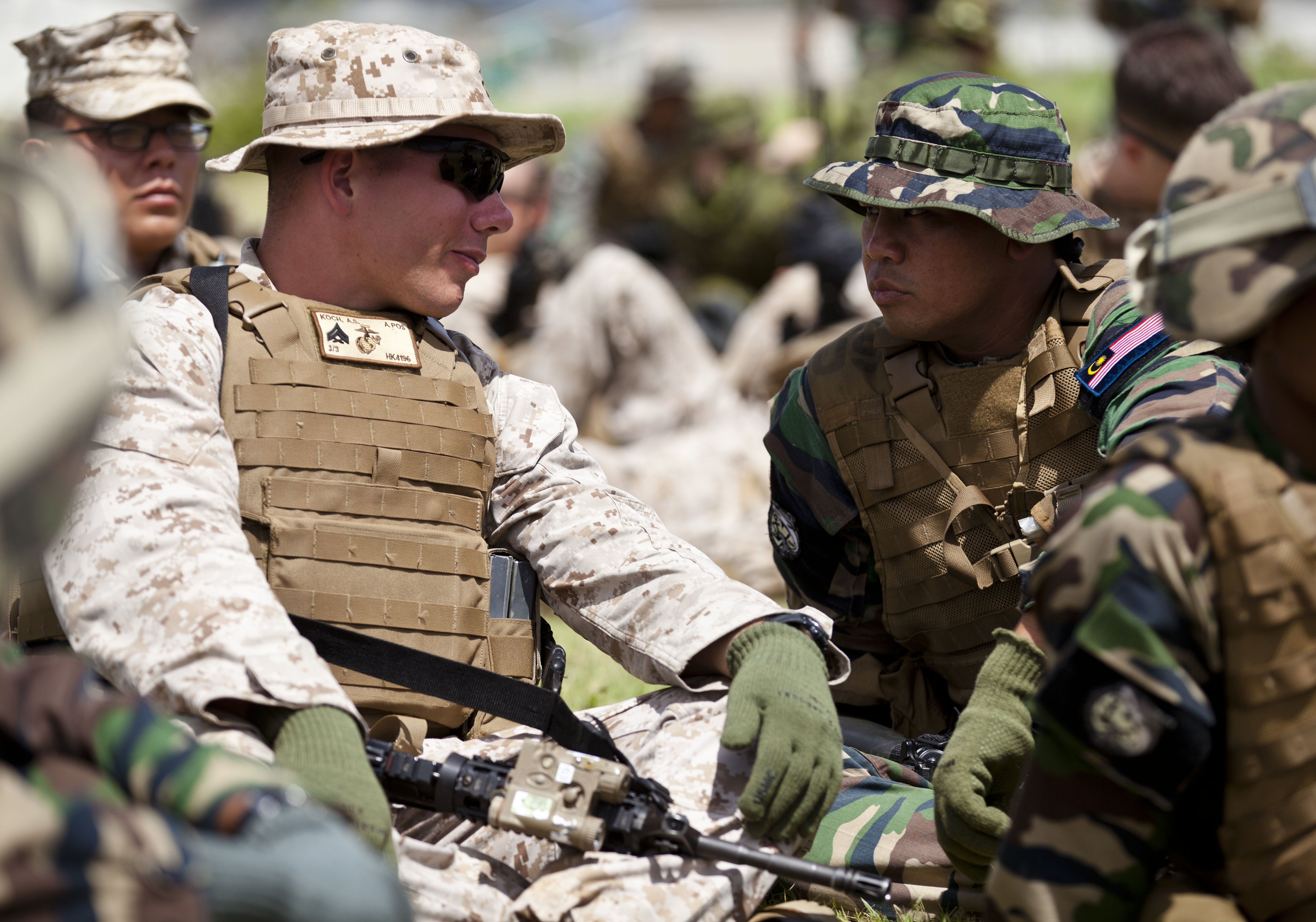 Helo Insertion and Extraction Training