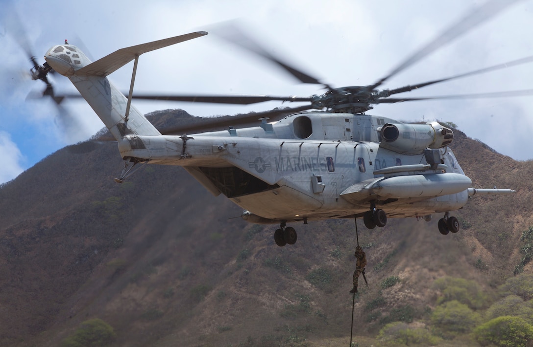 Helo Insertion and Extraction Training