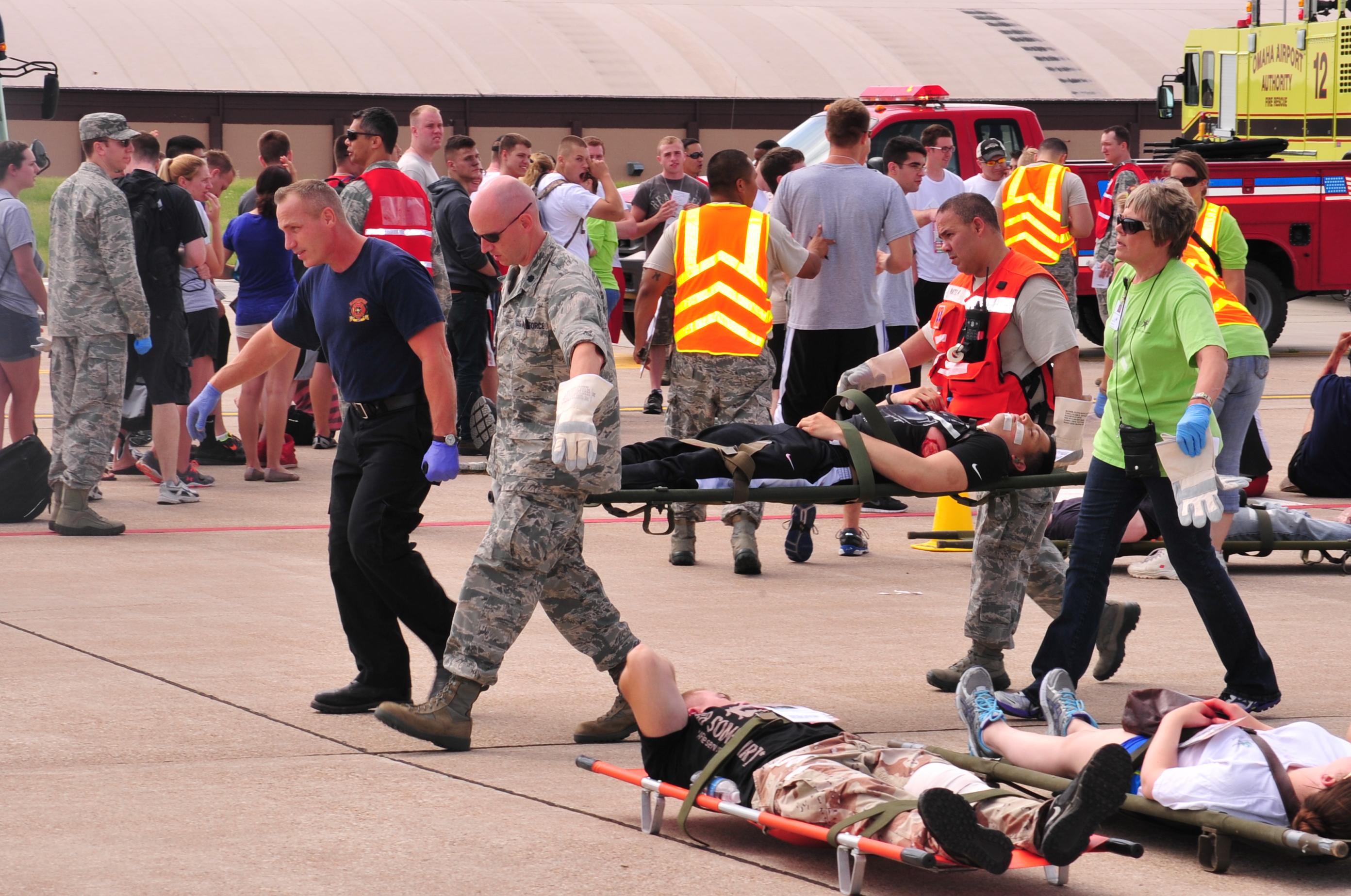 Offutt holds annual major accident response exercise > Offutt Air Force ...