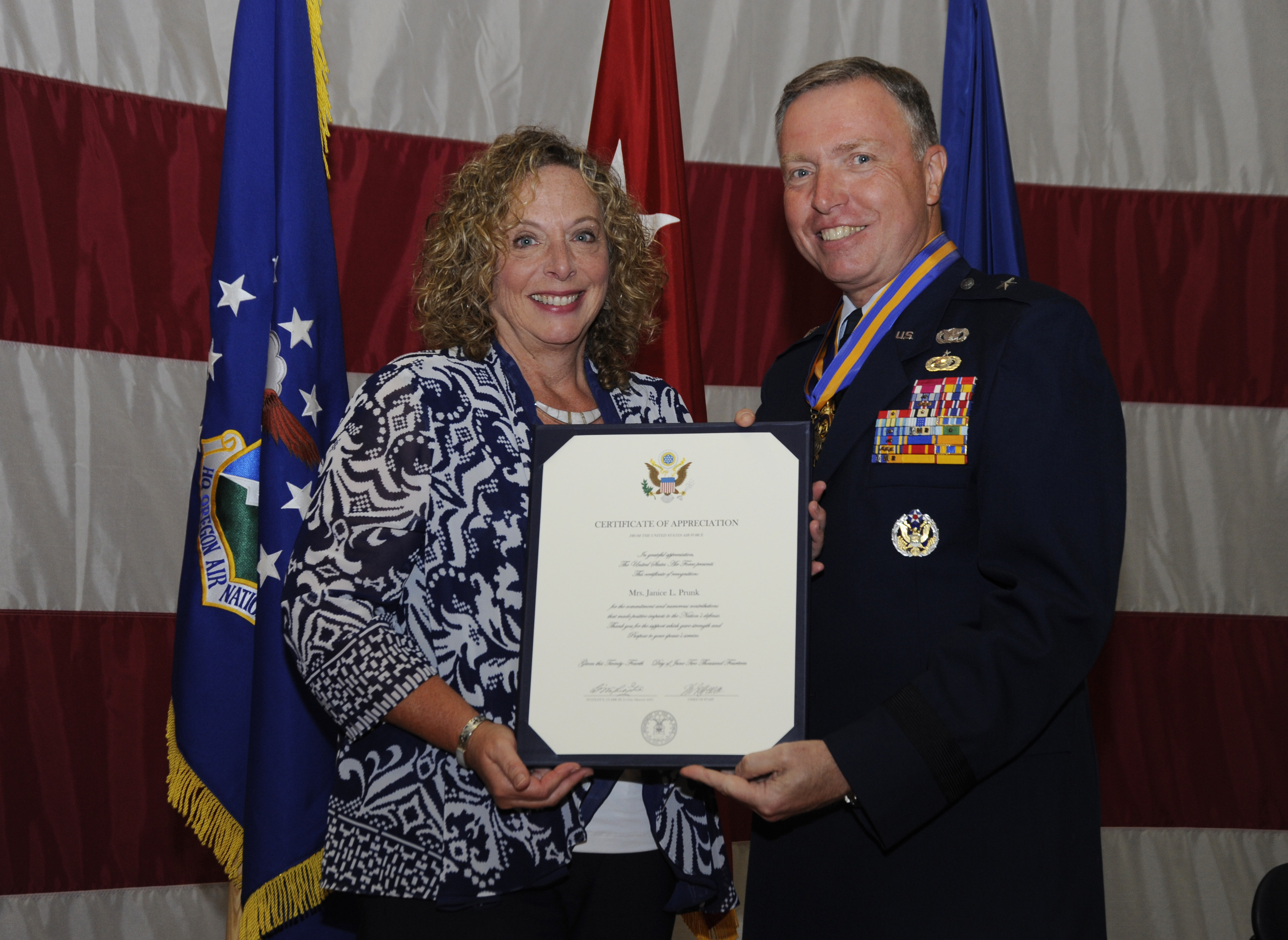 Brig. Gen. Bruce Prunk Retires