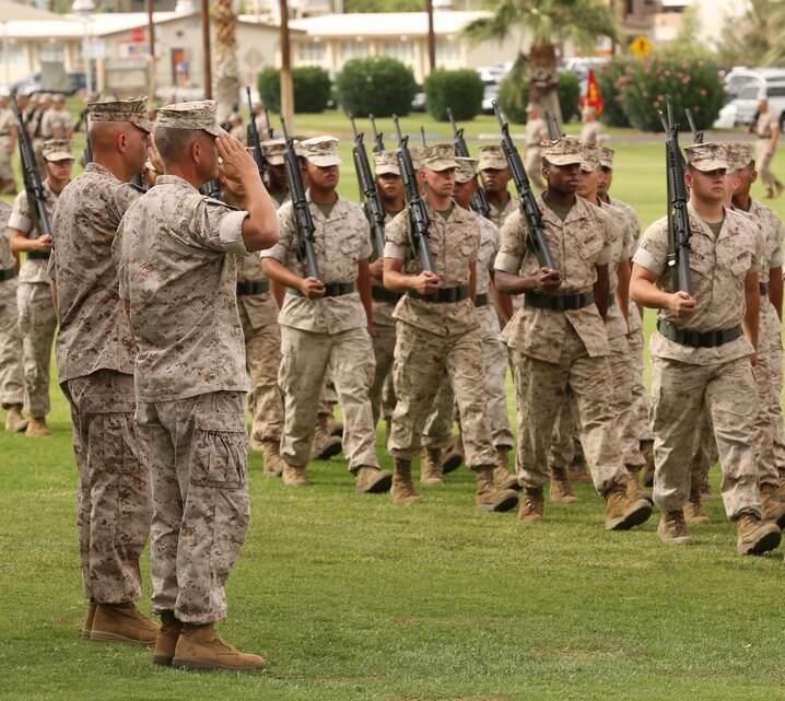 All hands welcome new Combat Center Commanding General > Marine Corps ...