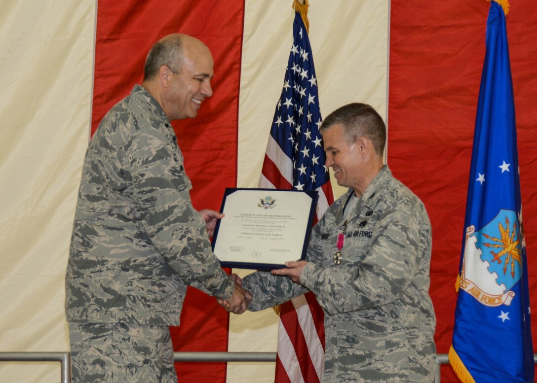 412th MXG Change of Command