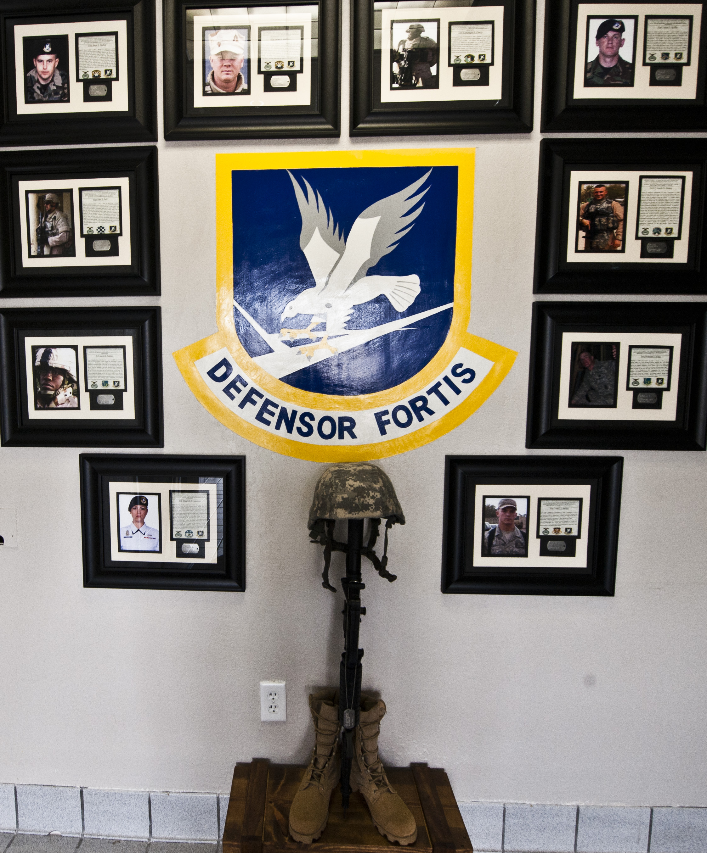 Fallen Defender memorial