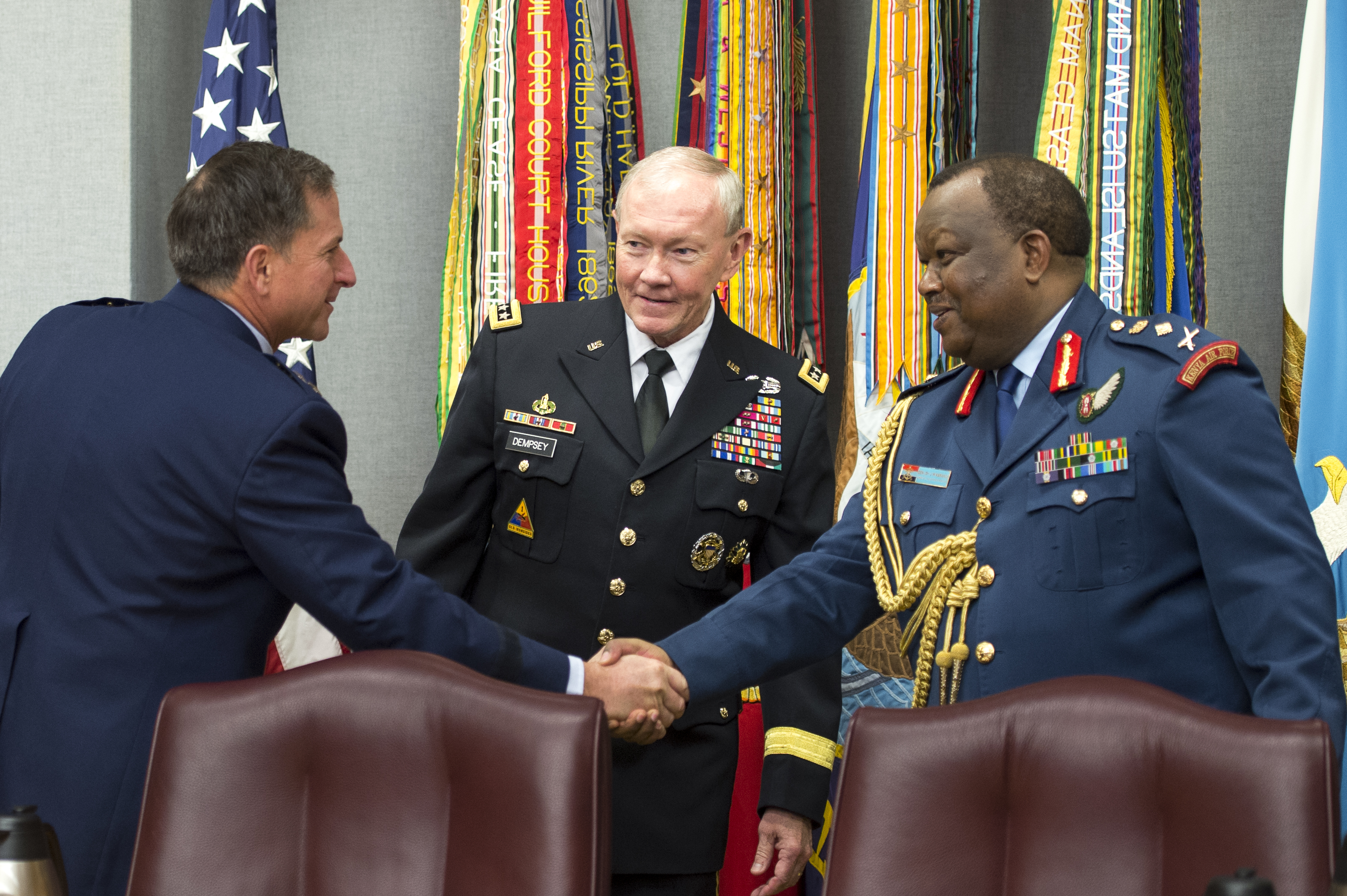 U.S. Army Gen. Martin E. Dempsey, chairman of the Joint Chiefs of Staff ...