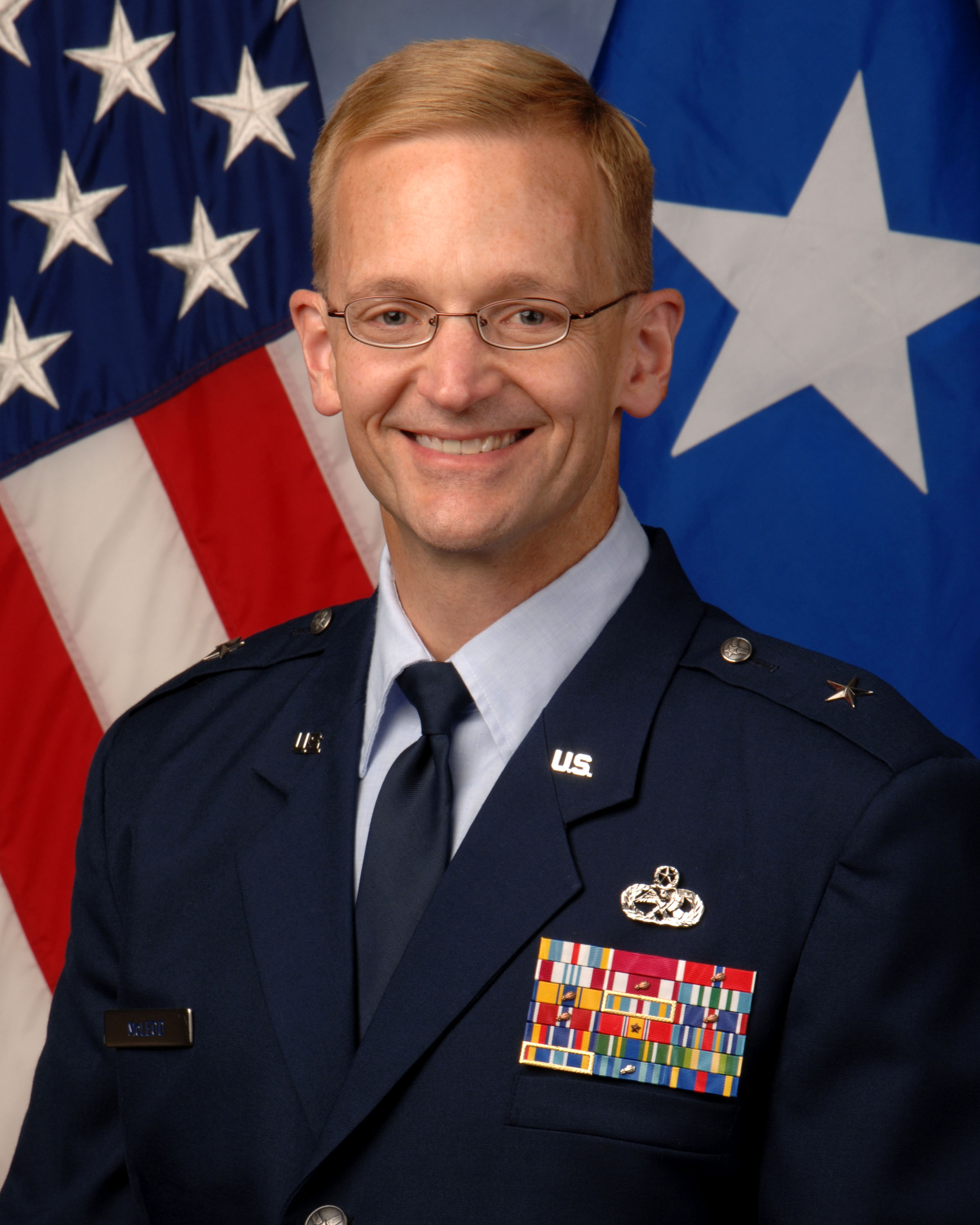 BRIGADIER GENERAL MARK M. MCLEOD > Air Force > Biography Display
