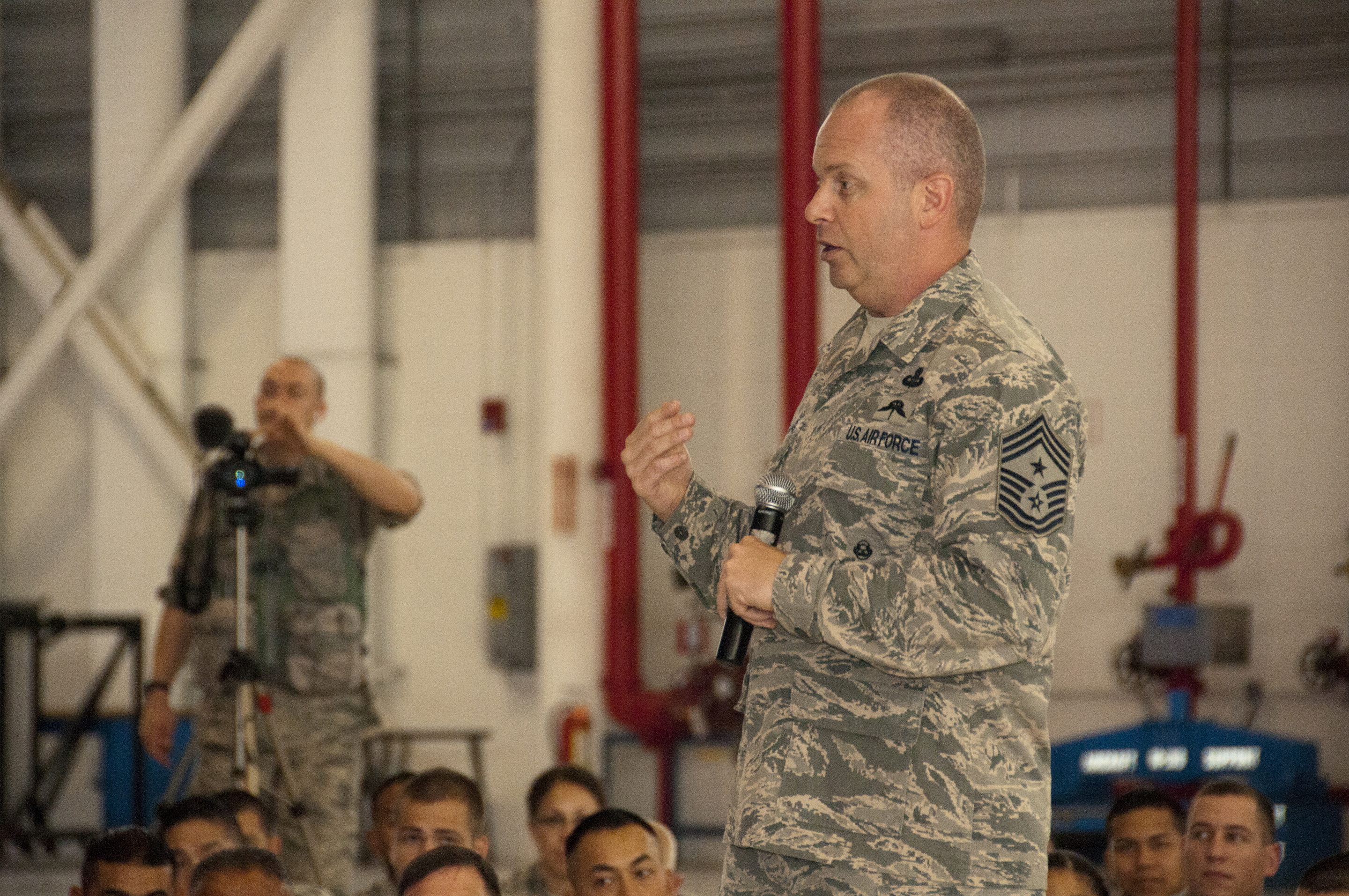 ANG Command Chief visits 129th Rescue Wing > Air National Guard ...