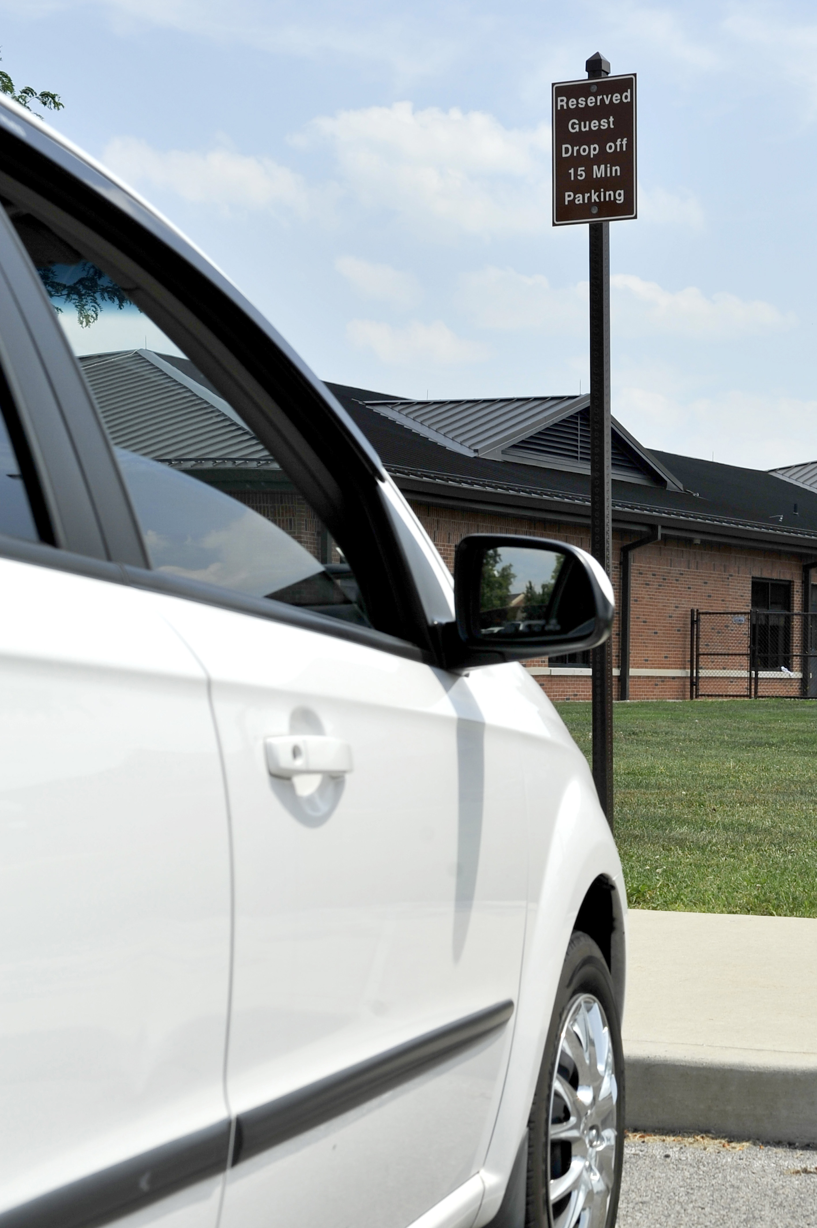 Parking at Child Development Center is for parents only > Scott Air ...