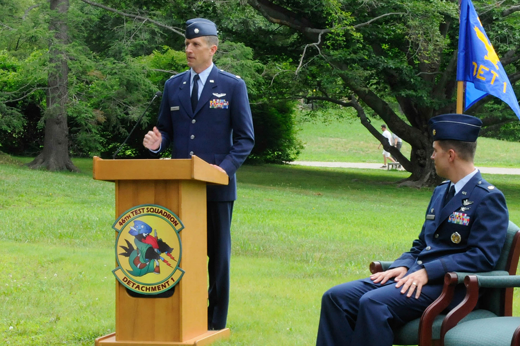 Detachment welcomes new commander