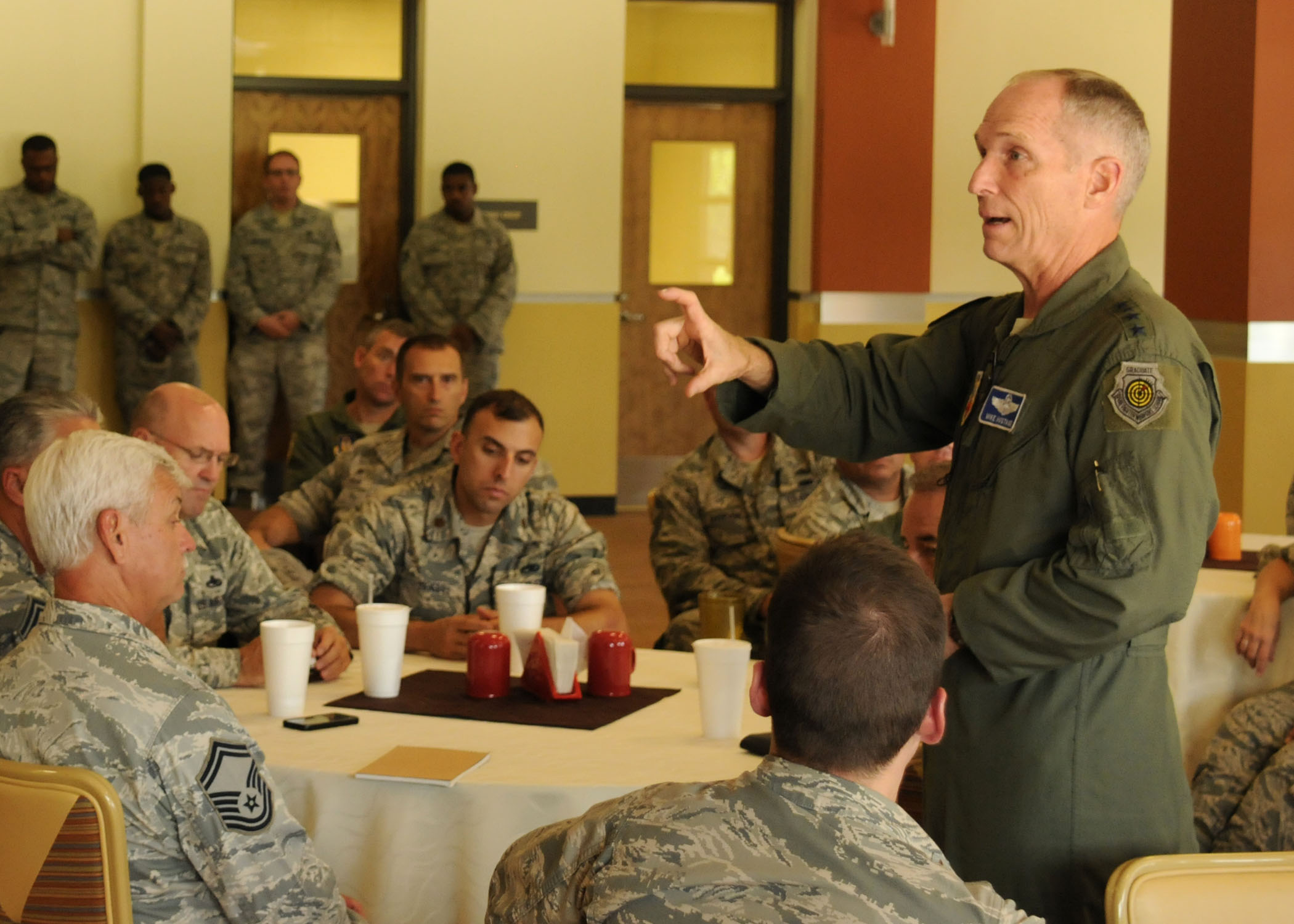 ACC Commander holds all call at Homestead ARB > Air Combat Command ...