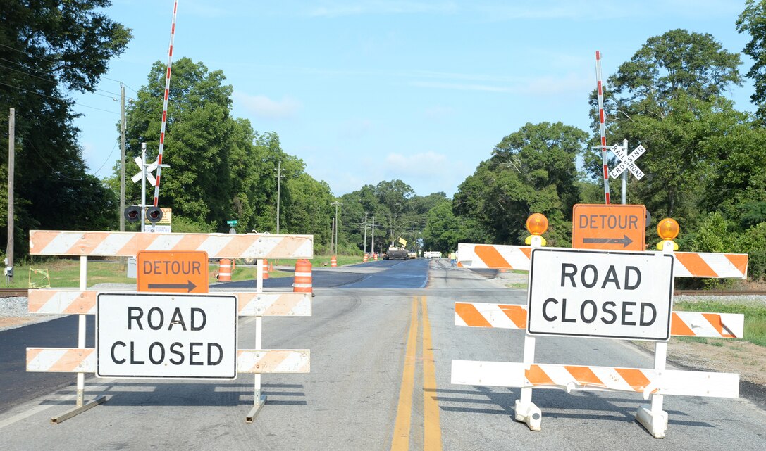 Off-base road project causes temporary detour > United States Marine ...