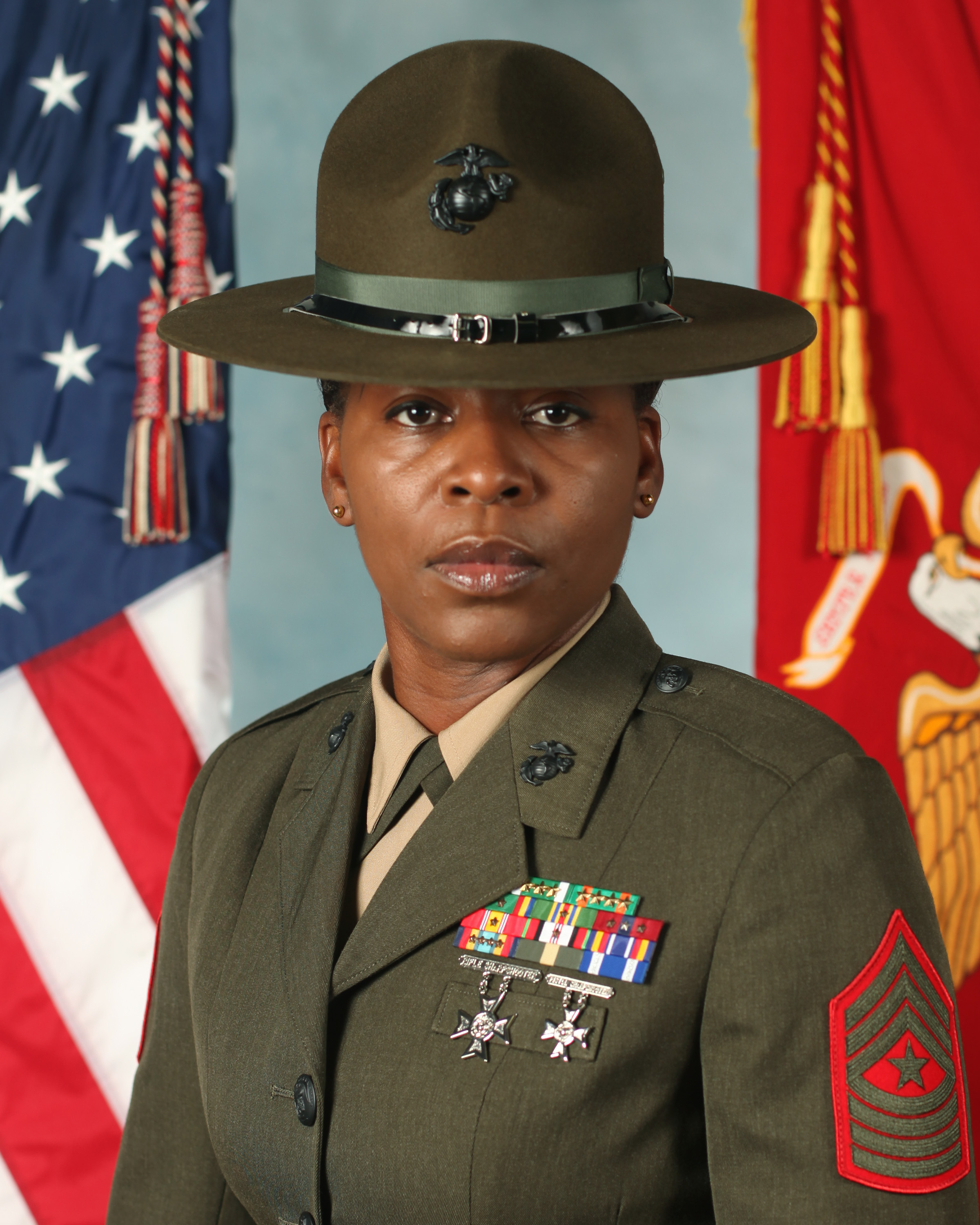 Sgt. Maj. Donna Dunbar > Marine Corps Recruit Depot, Parris Island ...