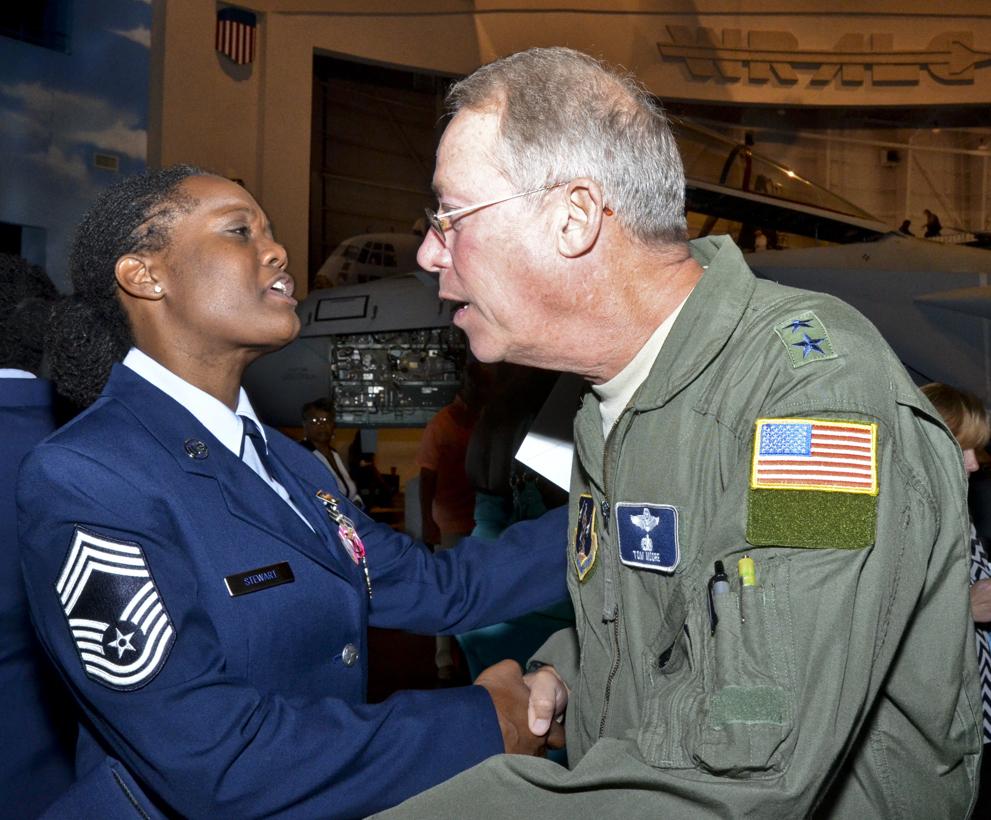 Chief Master Sgt. Kipp Stewart, first female African-American Chief in ...