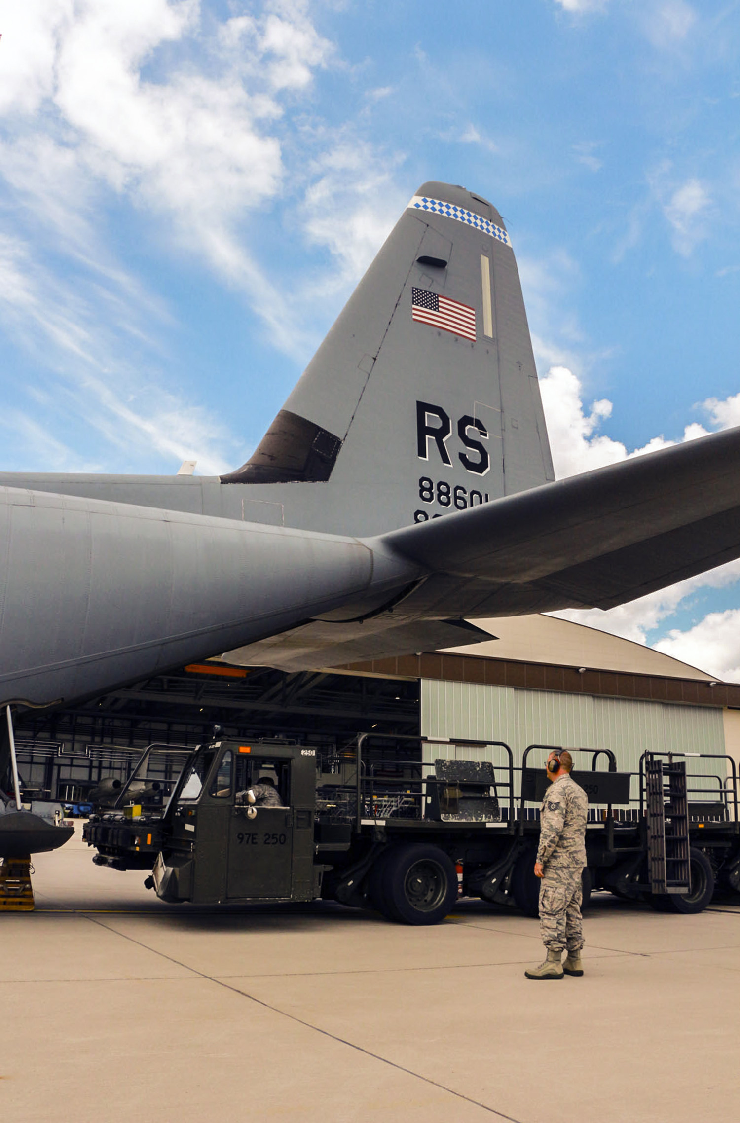 Tech. Sgt. Shawn Ensley, 36th Aerial Port Squadron - C-130