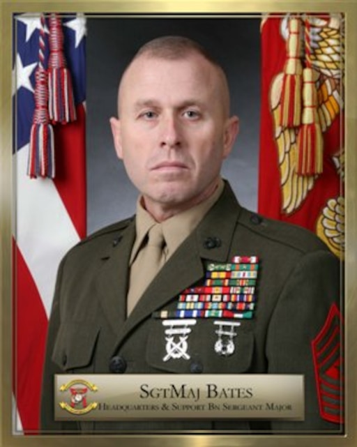 Sergeant Major Jerry L. Bates > Marine Corps Base Camp Butler > Biography