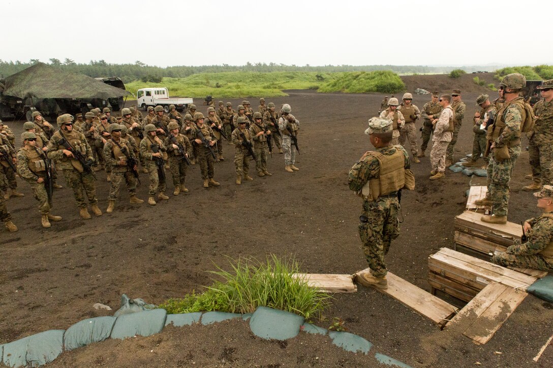 CLC-36 engages in squad movements, live fire training during Exercise ...