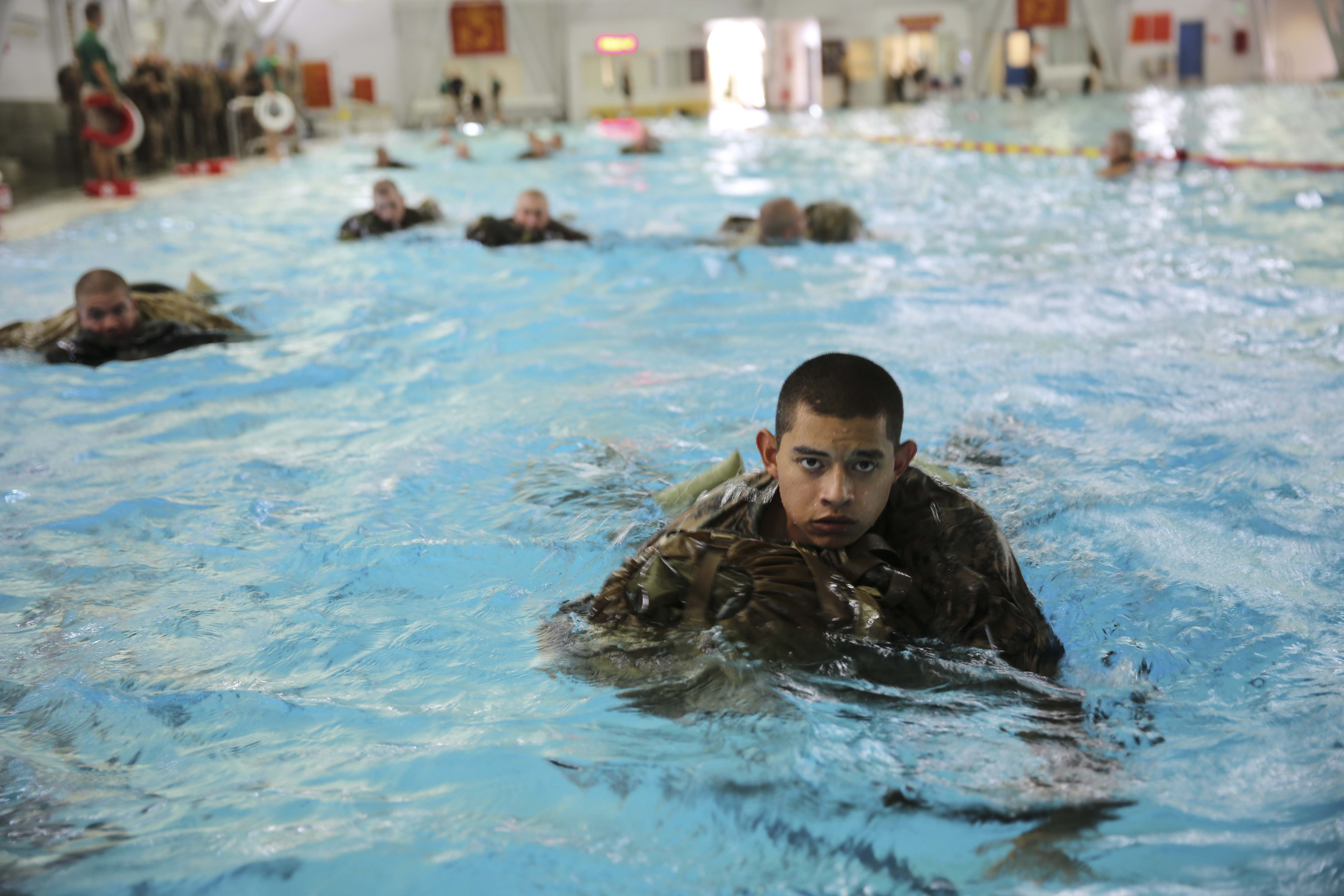 Swim qualification more than a graduation requirement > Marine Corps ...