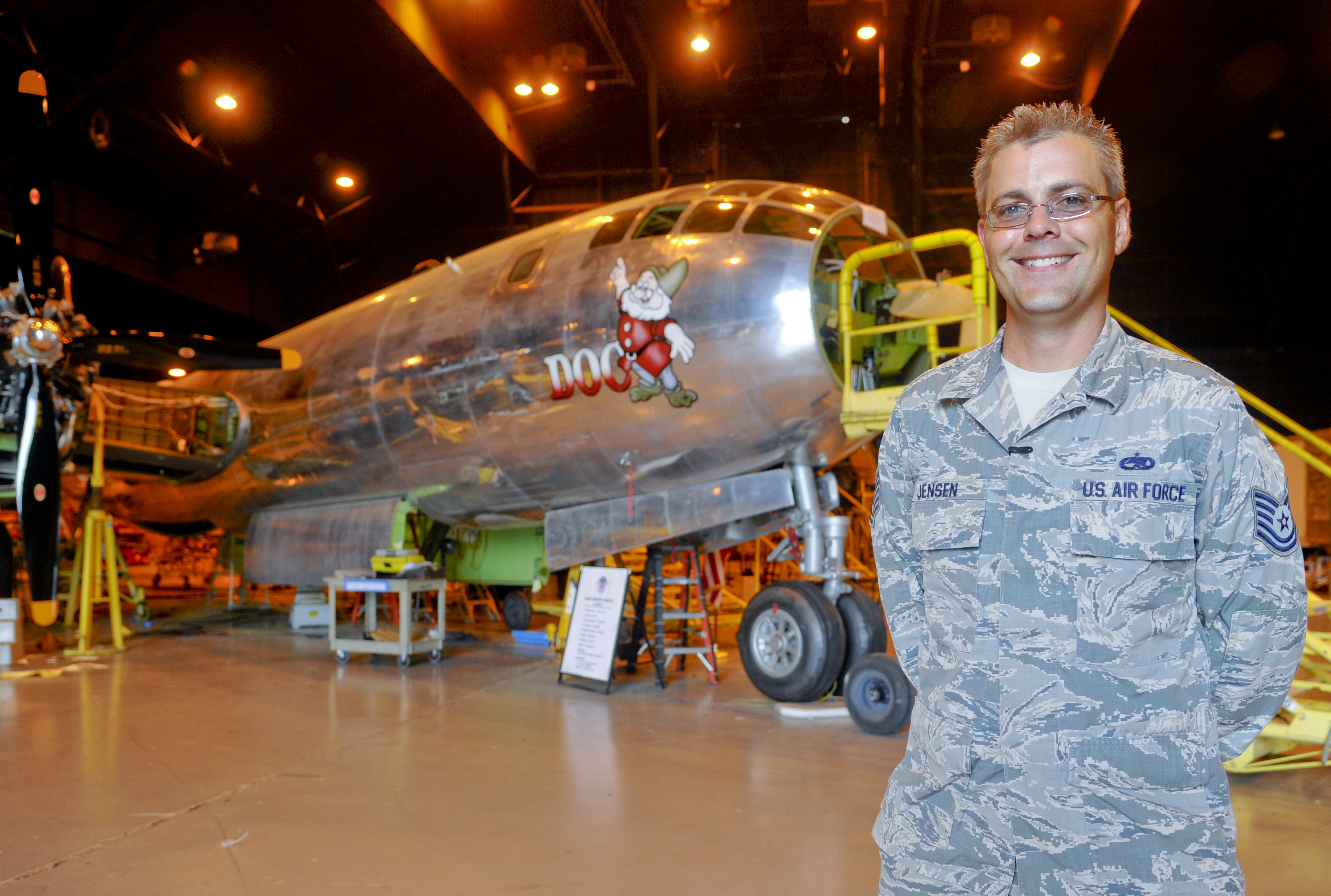 Airman helps restore historic aircraft > McConnell Air Force Base > Display