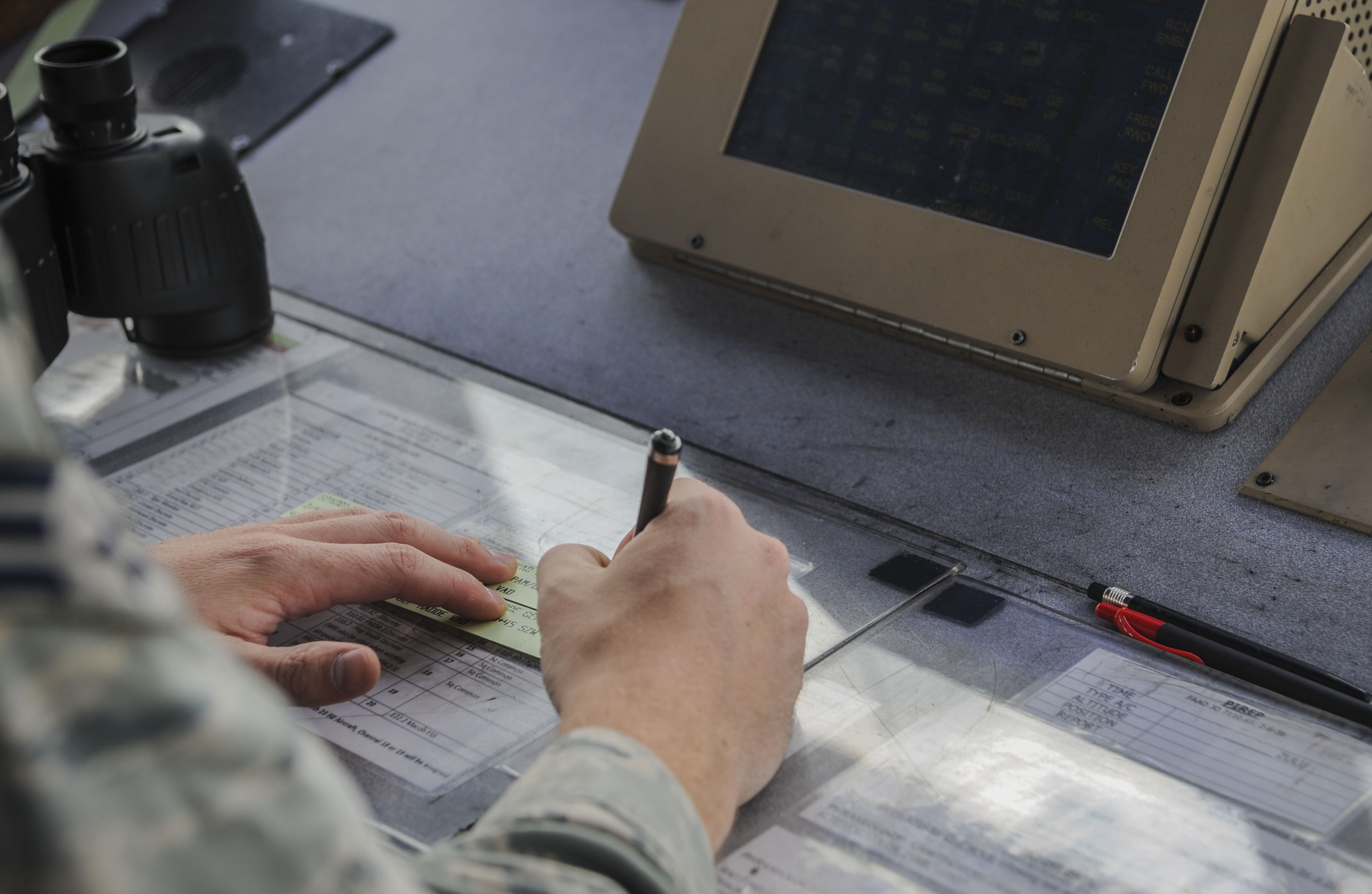 Air traffic control ensures clear skies > Moody Air Force Base ...
