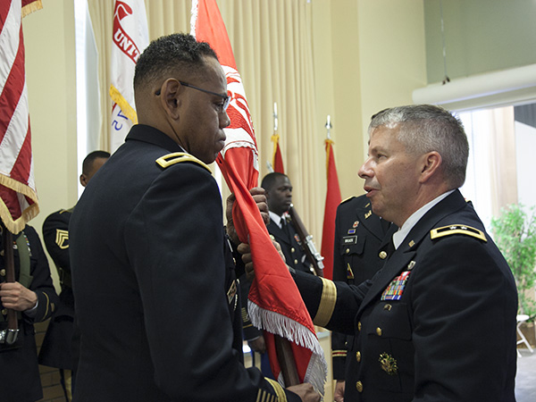 BG C. David Turner Assumes Command of South Atlantic Division