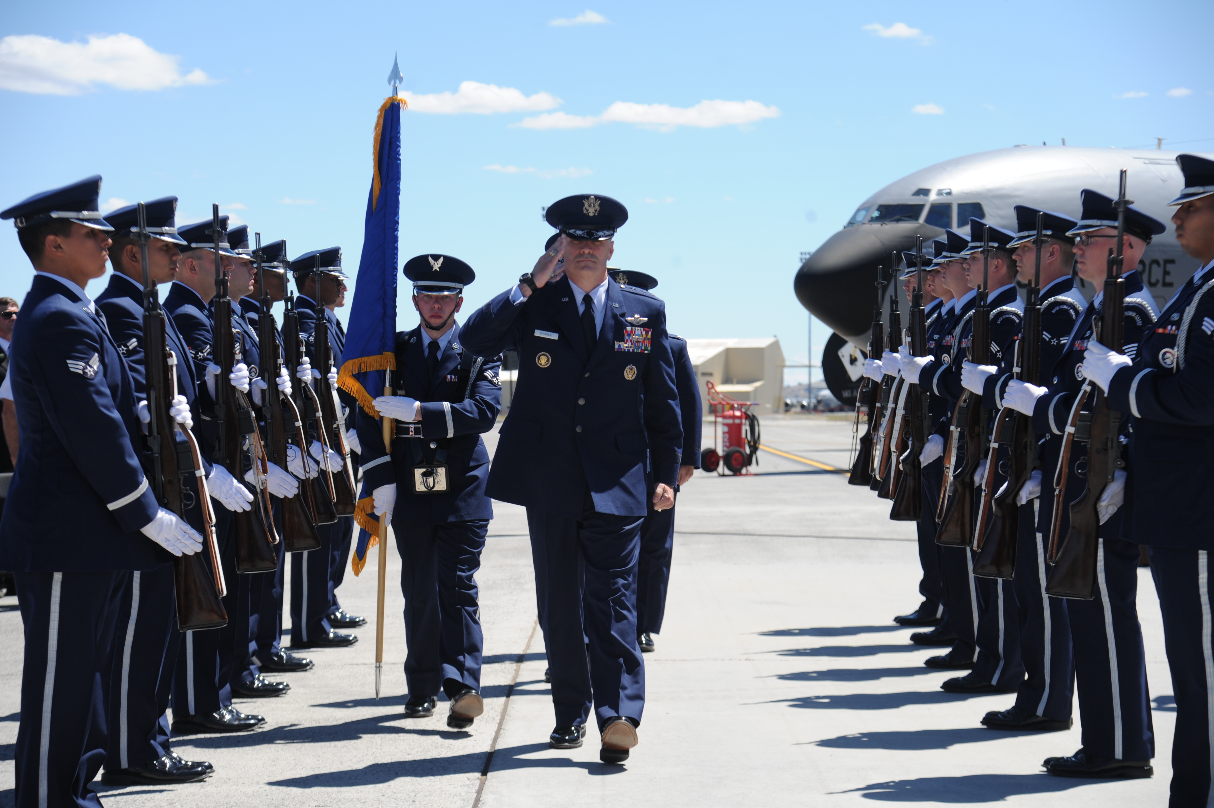 McDaniel takes command of 92nd Air Refueling Wing > Fairchild Air Force ...