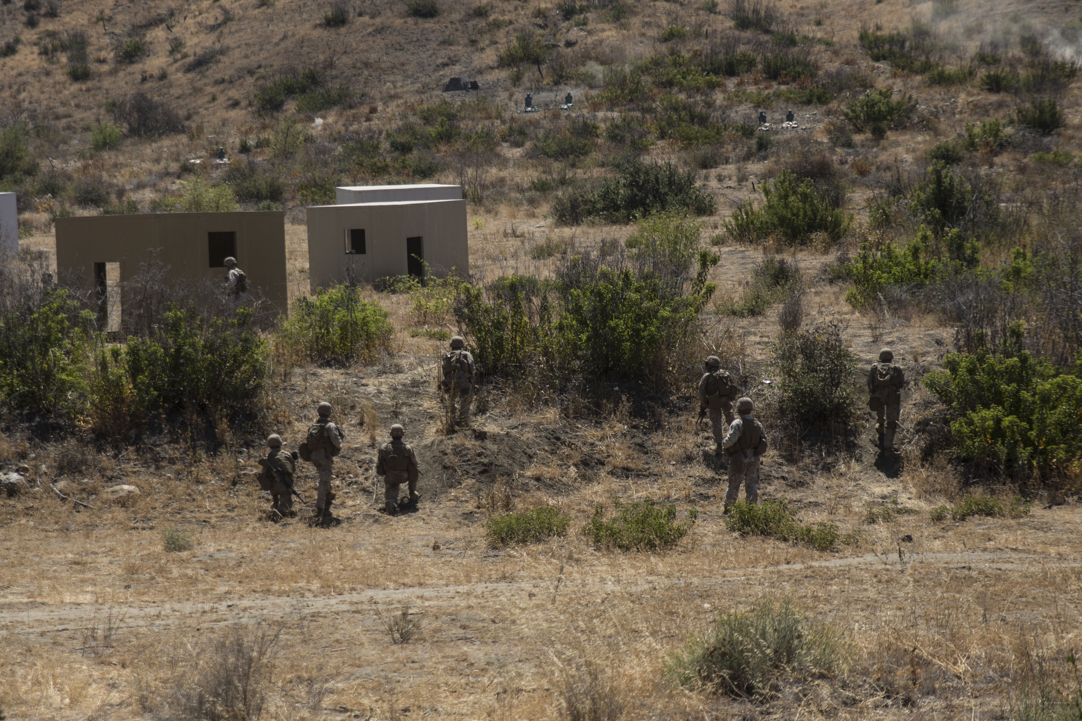 4th Tanks practice live fire ranges and amphibious operations