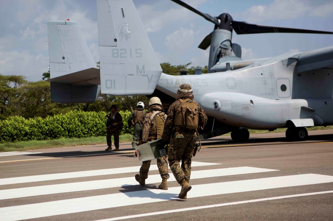 SPMAGTF-South Marines visit Colombia