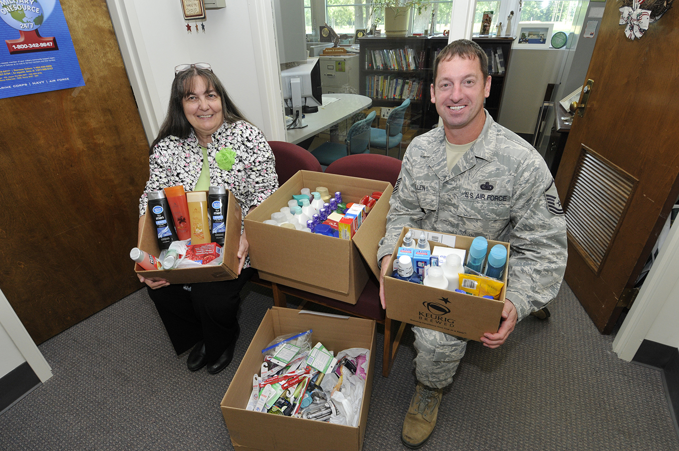 Donations for veterans ready for delivery > Arnold Air Force Base ...
