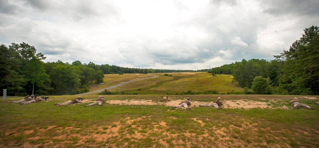 Marines conduct a live-fire exercise on Camp Upshur on Marine Corps ...