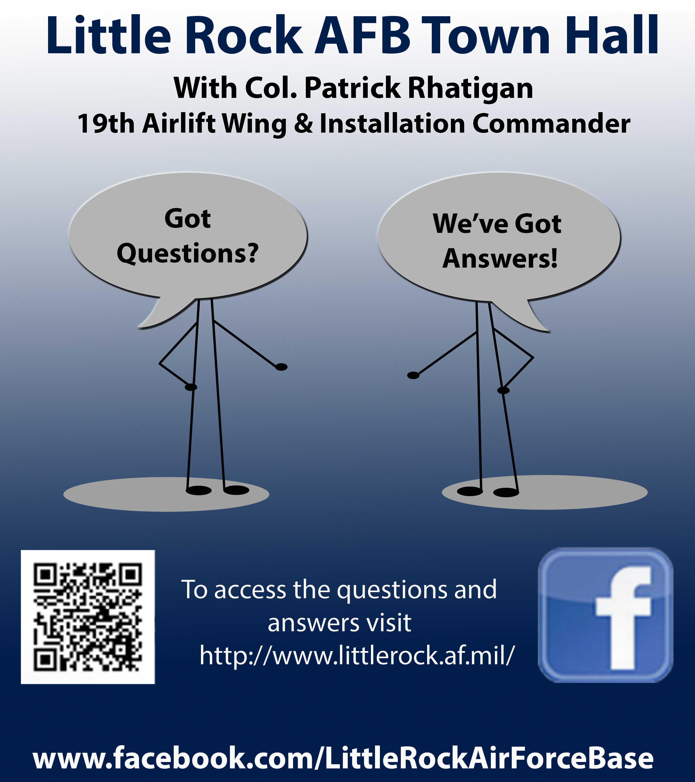 Base conducted summer Facebook Town Hall > Little Rock Air Force Base ...