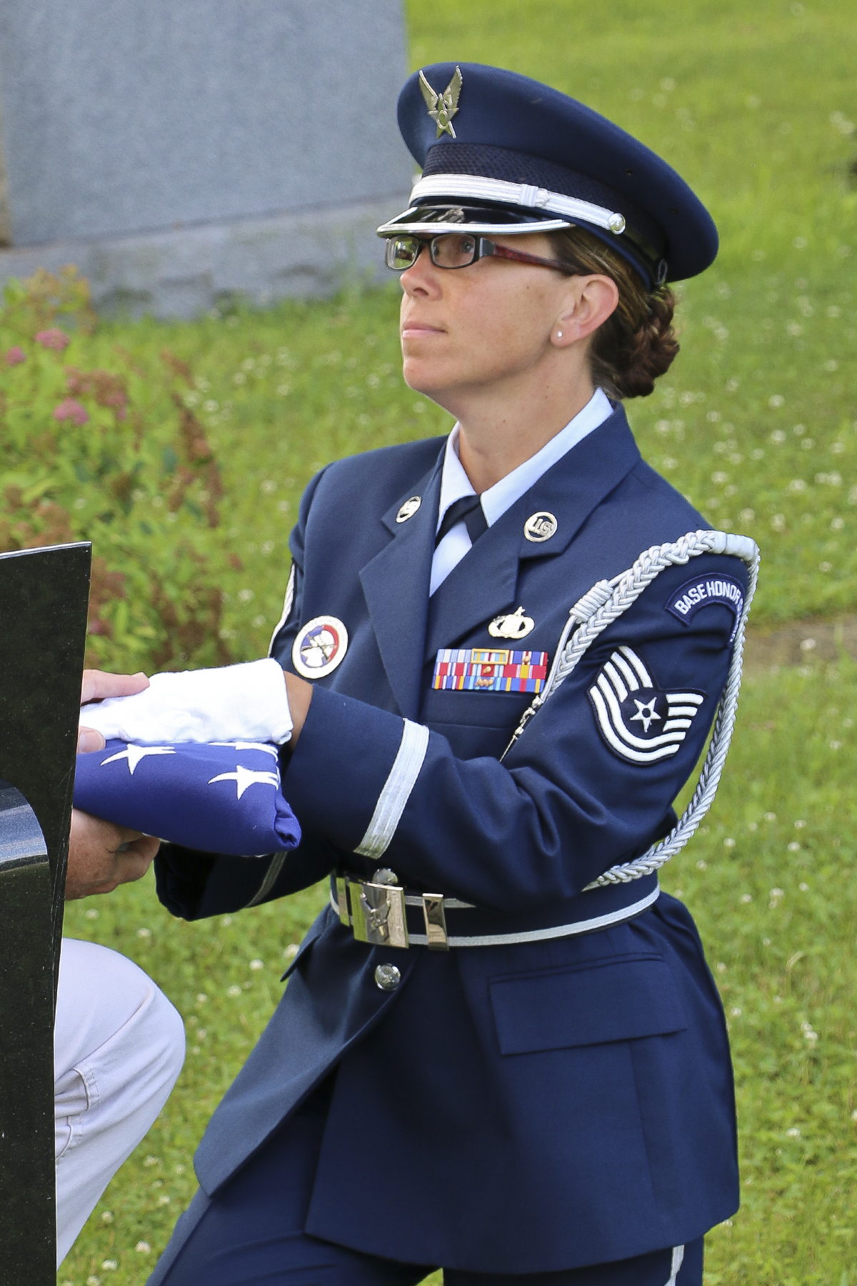 ANG's Outstanding Honor Guard Member of the Year: Tech. Sgt. Amy Ough ...