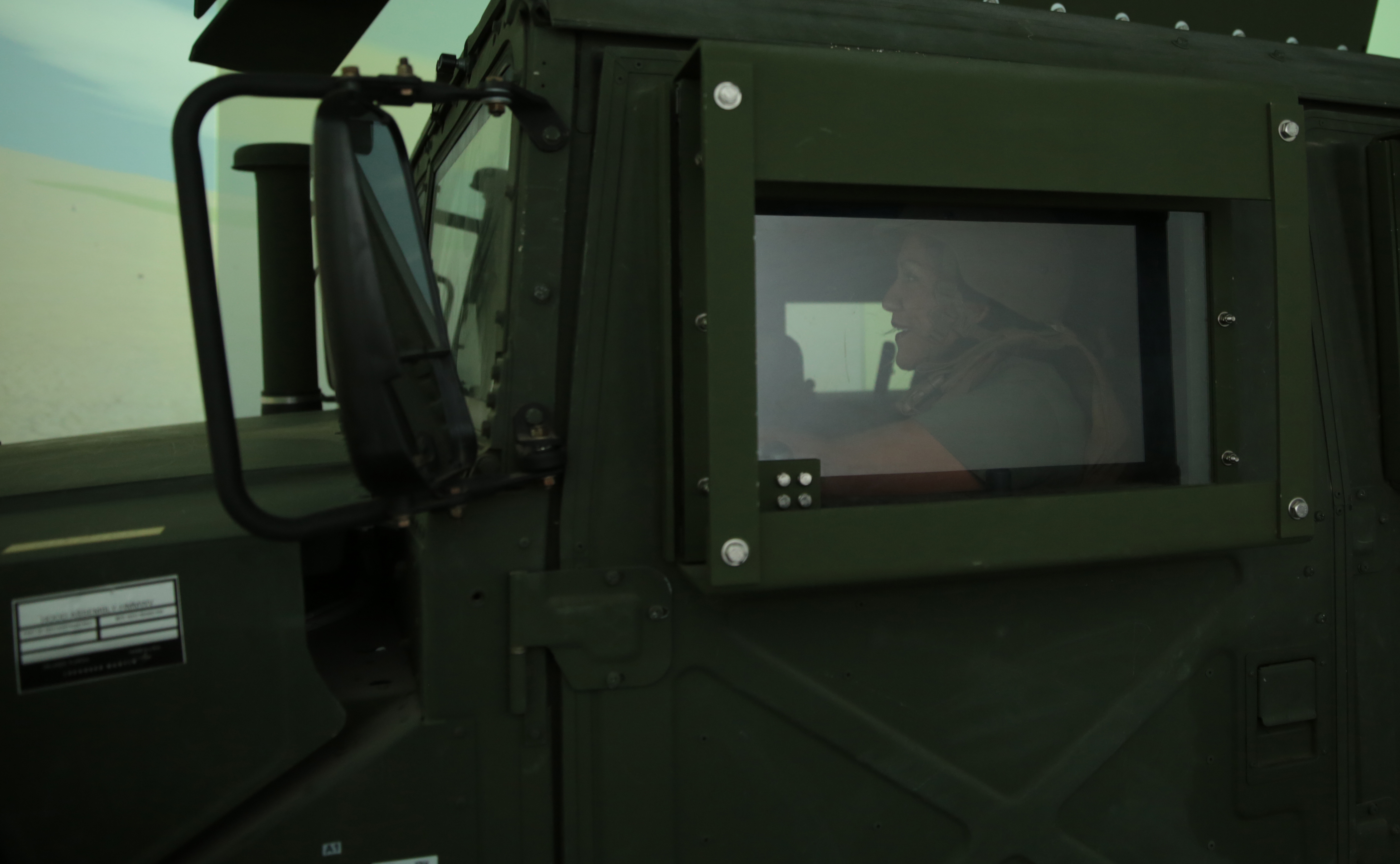 Spouses take charge in convoy simulator > Marine Corps Air Ground ...