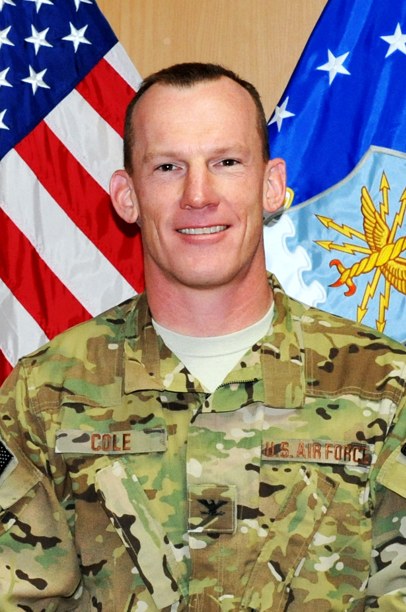 Colonel Darren R. Cole, 438 AEAG Commander