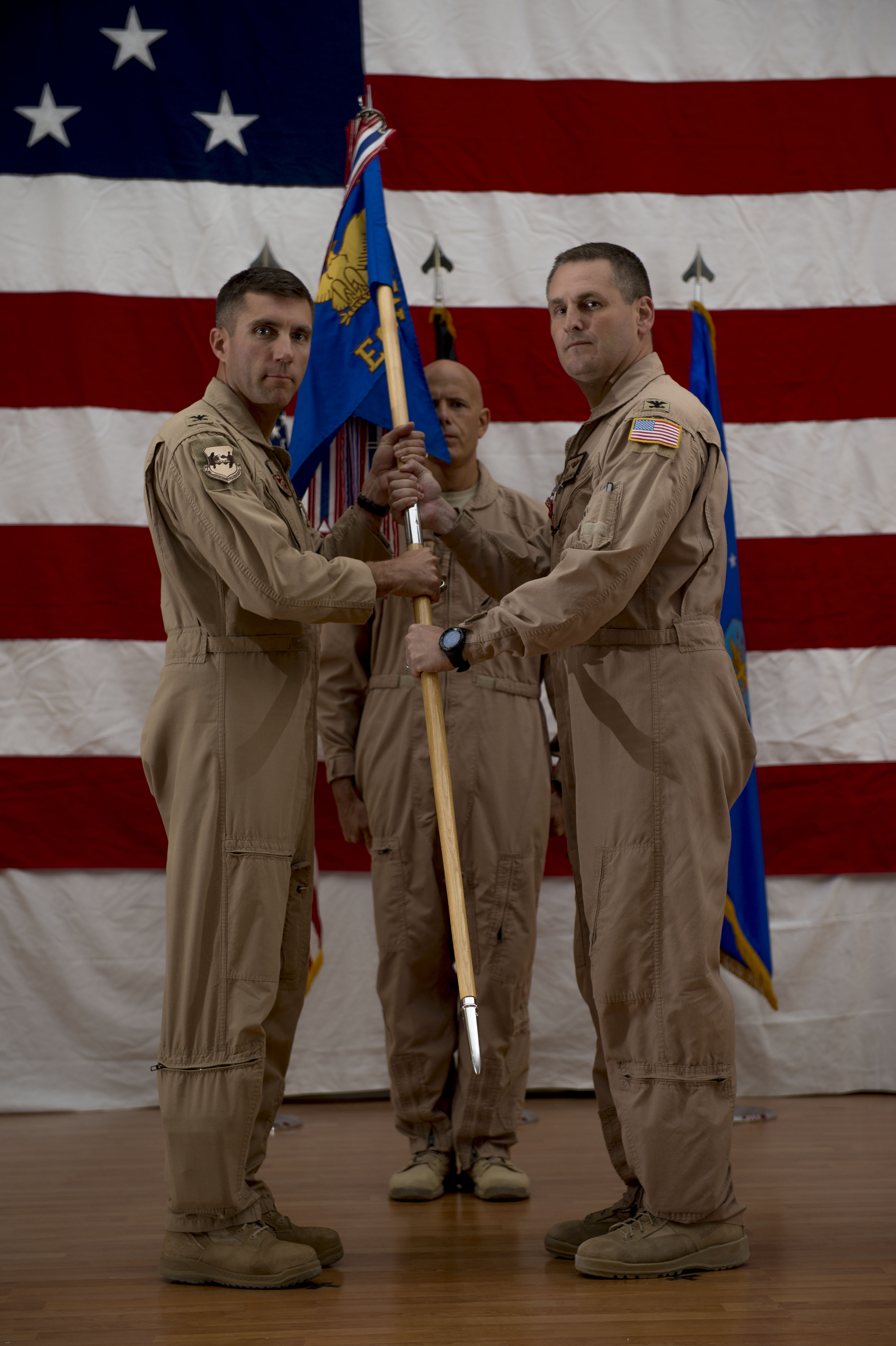 386th EOG changes command > U.S. Air Forces Central > Display