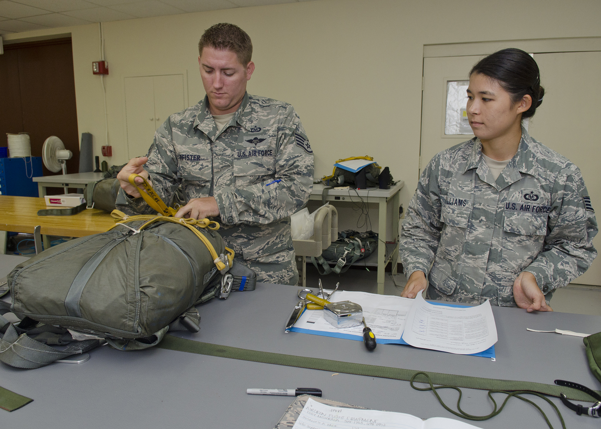 Aircrew flight equipment preserves safety > Andersen Air Force Base ...