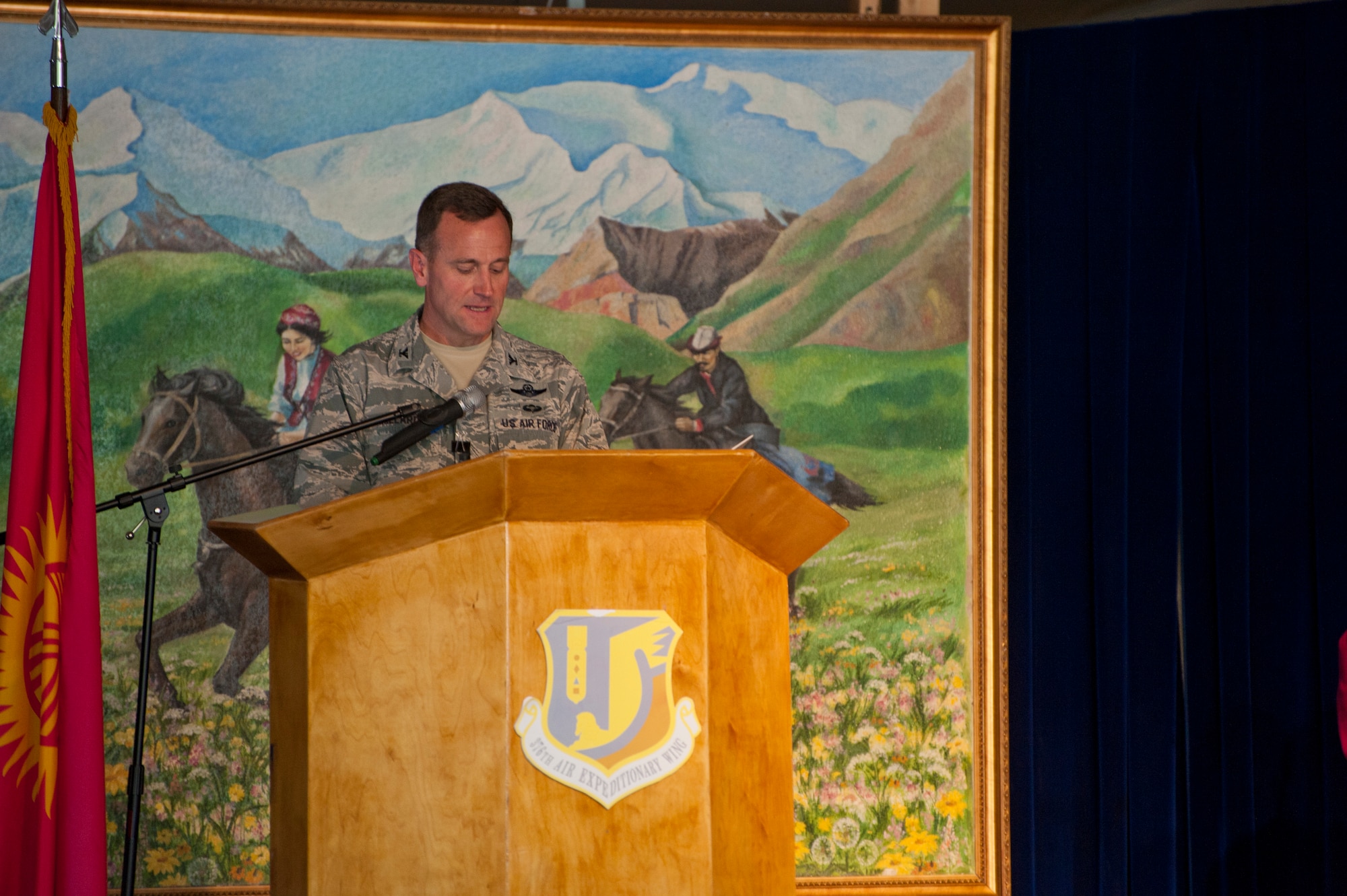 Transit Center at Manas hosts transfer ceremony > U.S. Air Forces ...