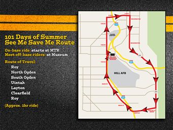 Hill AFB hosts annual 'See Me, Save Me' ride > Hill Air Force Base ...