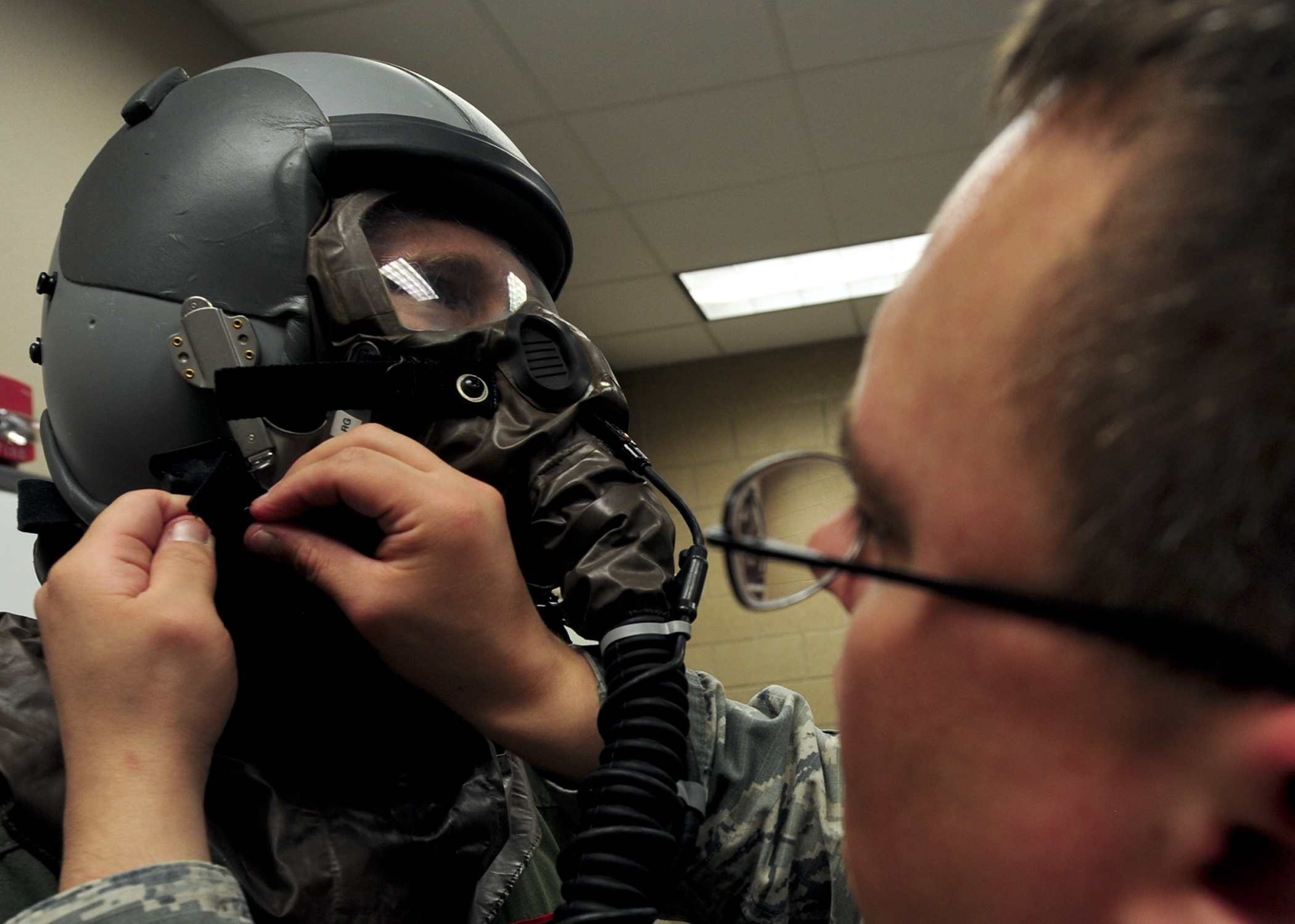 Training helps prepare aviators to survive, operate in chemical environment