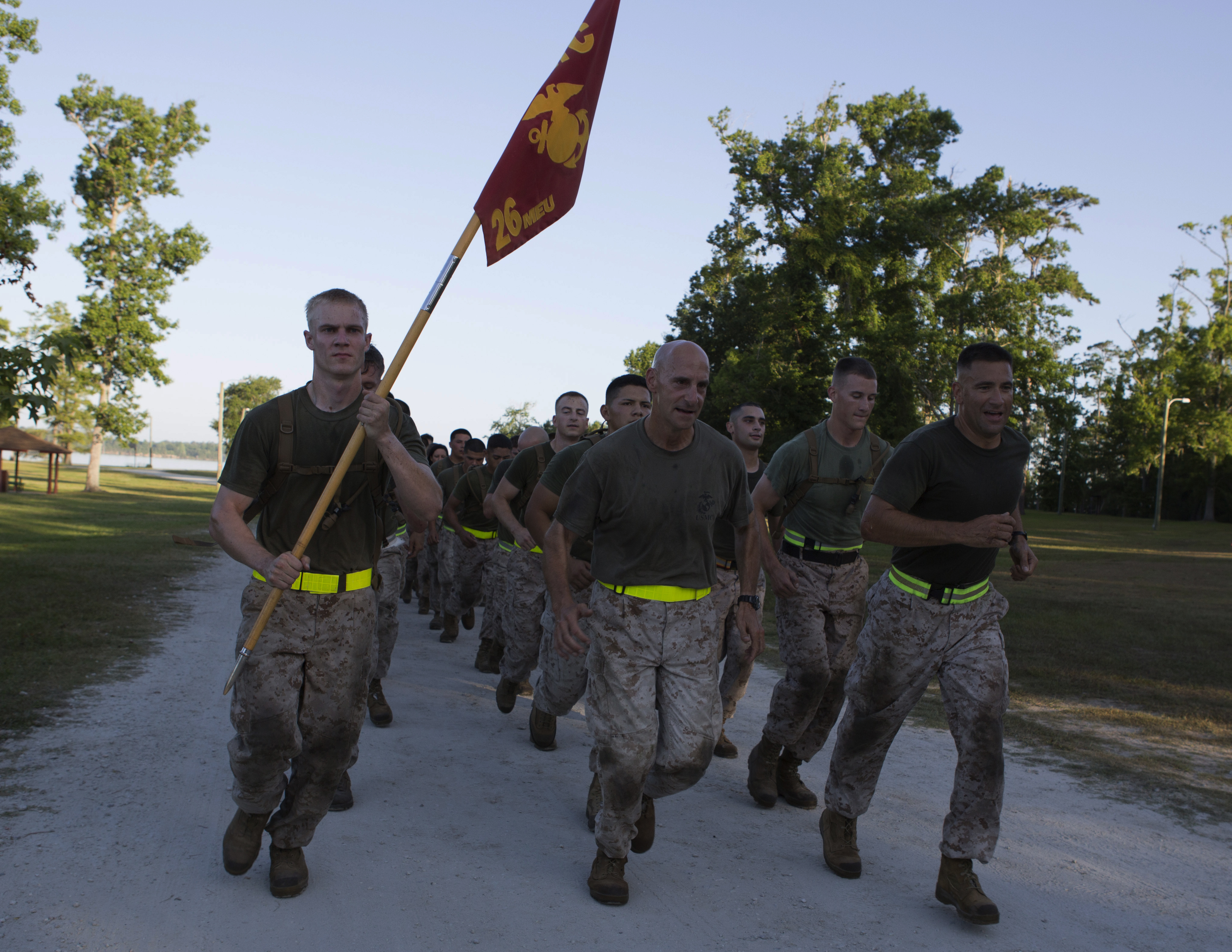 26th MEU Marines bring up their motivation, exercise their esprit de ...
