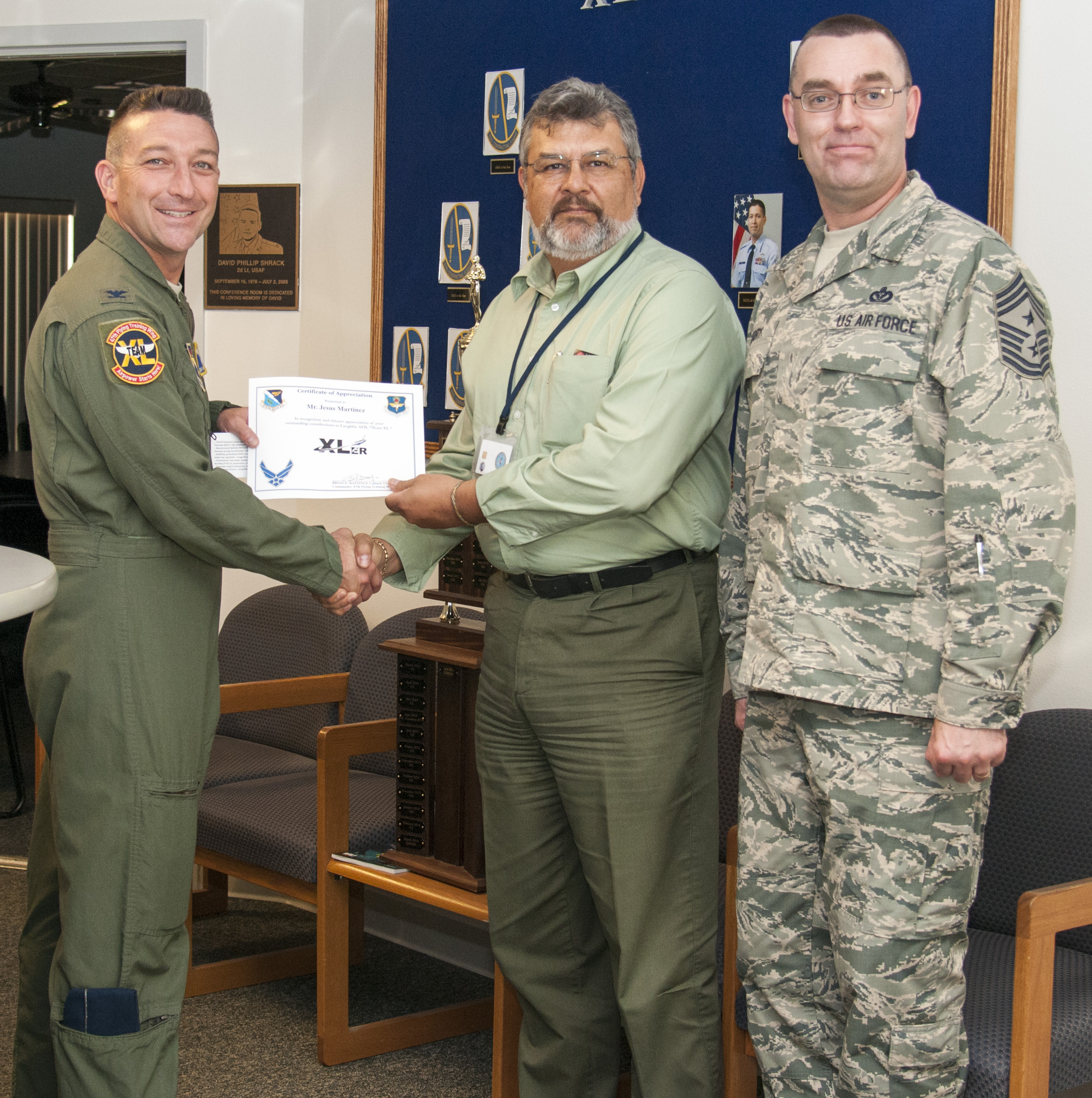 Laughlin XLer: Jesus Martinez, 47th CONF > Laughlin Air Force Base ...