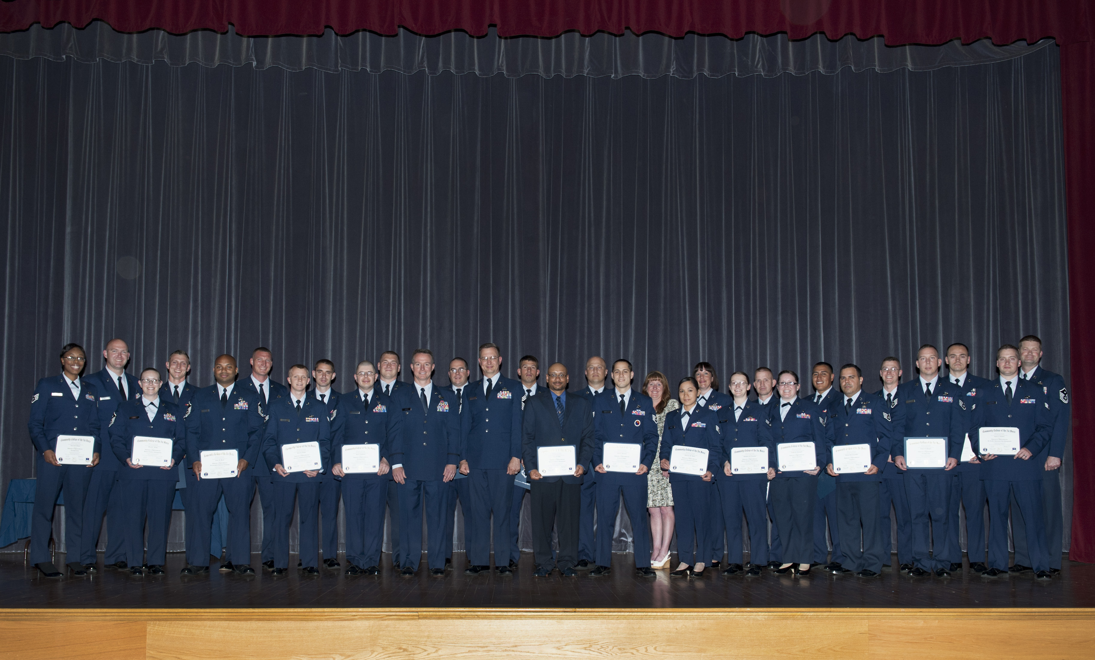 2014 CCAF graduates recognized > Dover Air Force Base > Article Display