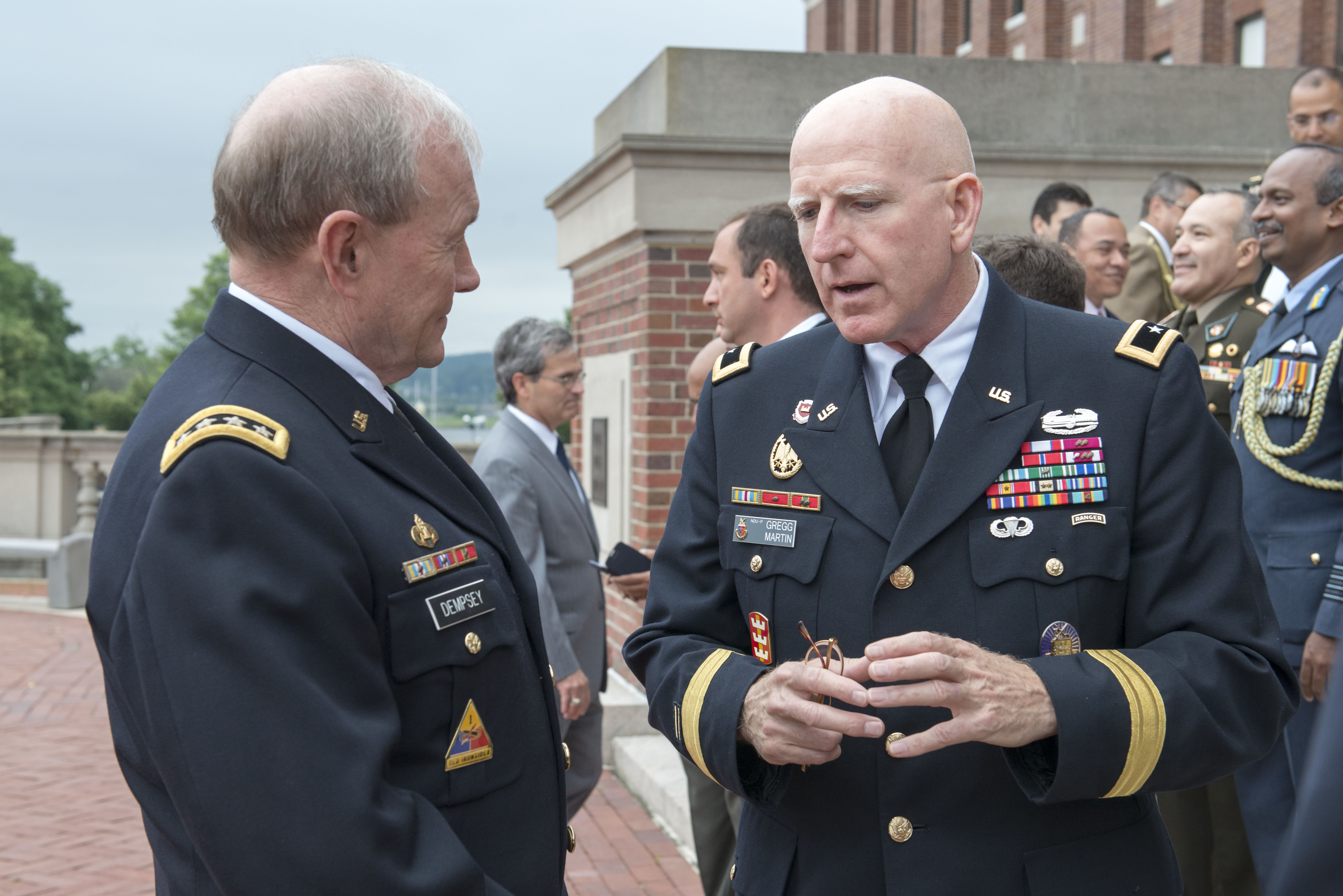Army Gen. Martin E. Dempsey, chairman of the Joint Chiefs of Staff ...