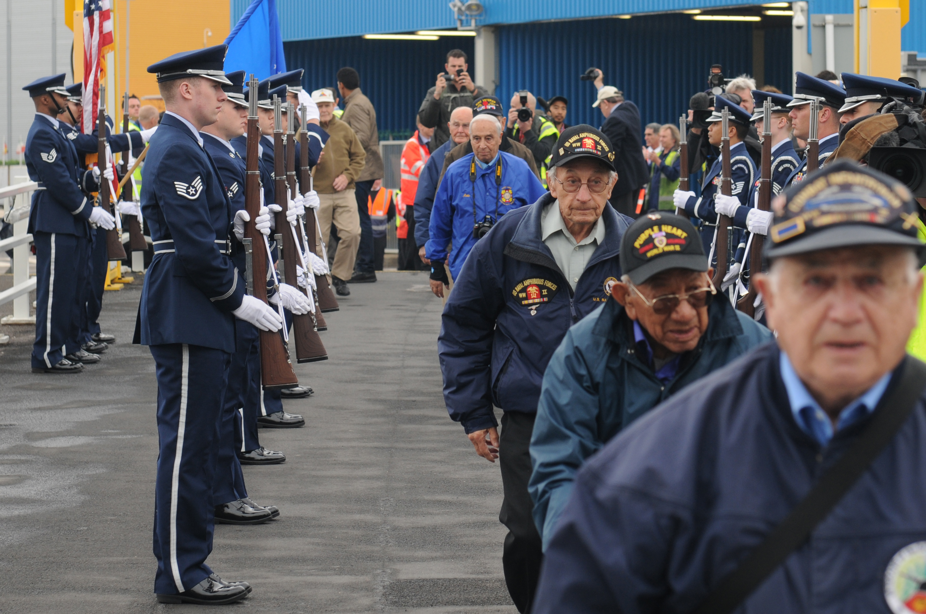 The ‘Lucky’ 40: Vets return to Normandy after 70 years.