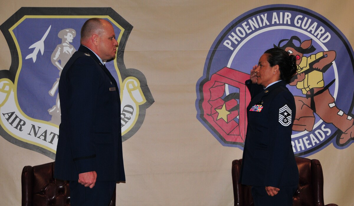 161 ARW Appoints First Female Command Chief > 161st Air Refueling Wing ...