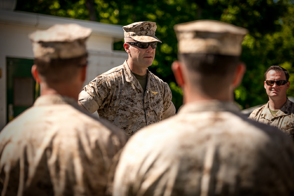 P&R Office visits Quantico