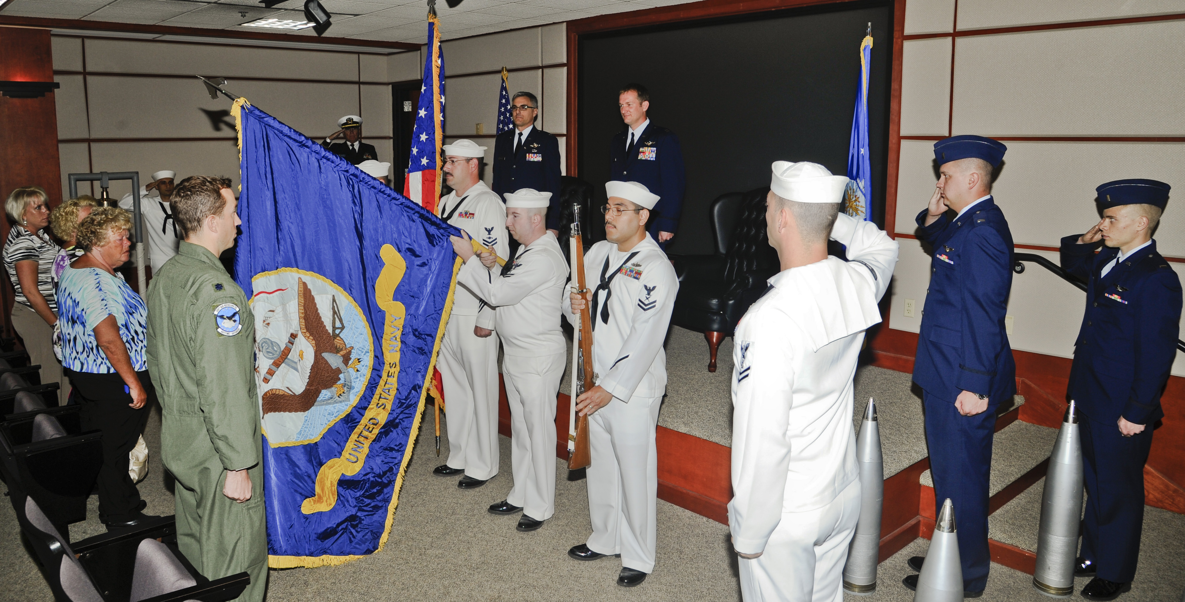 Retired captain honored by sailors, Airmen > McConnell Air Force Base ...
