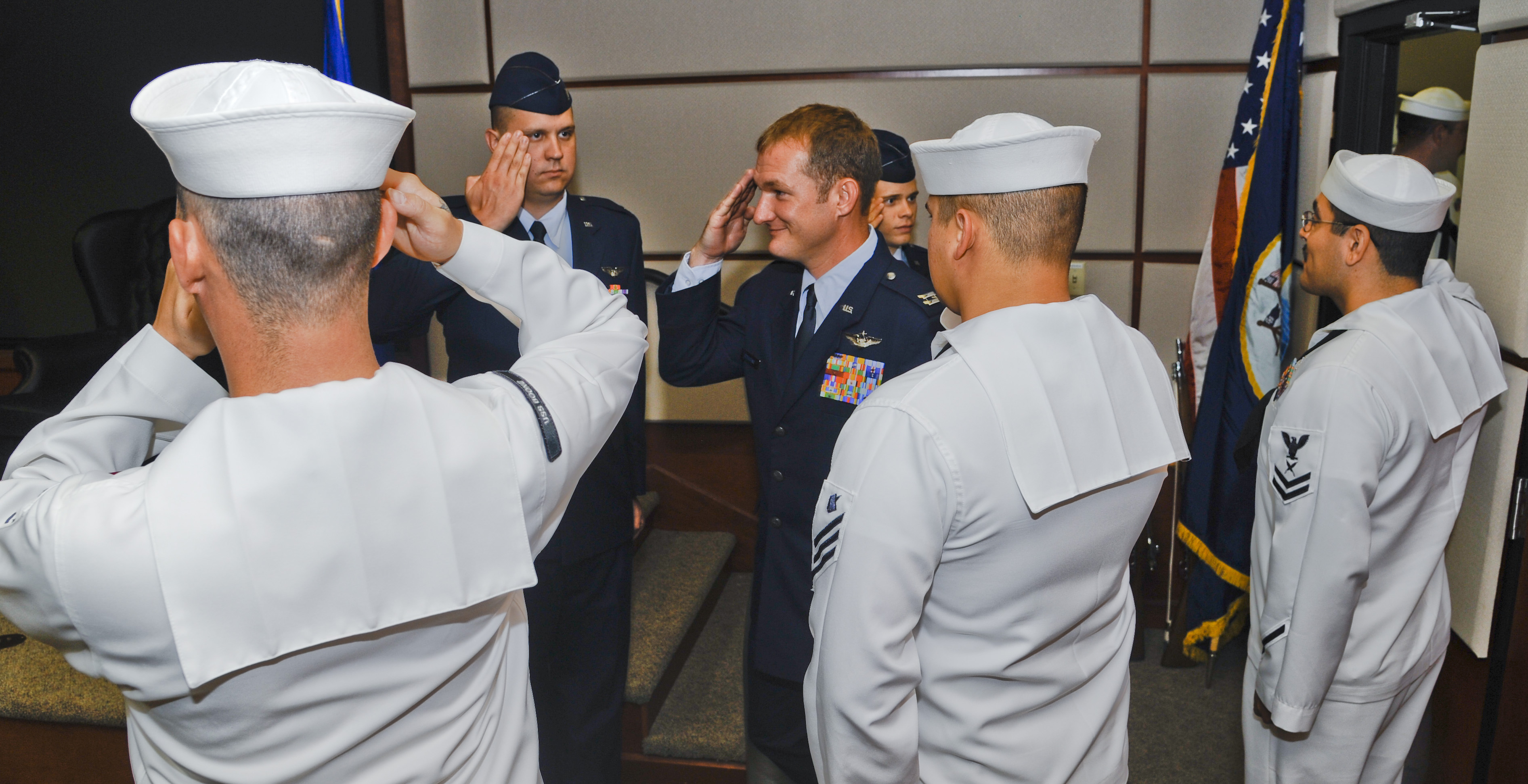 Retired captain honored by sailors, Airmen > McConnell Air Force Base ...