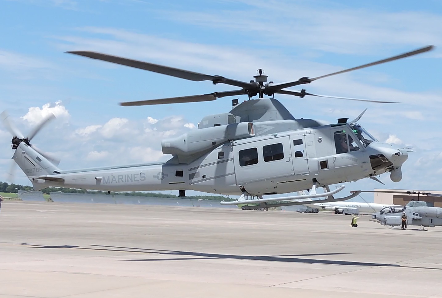 First UH-1Y arrives here > Robins Air Force Base > Article Display