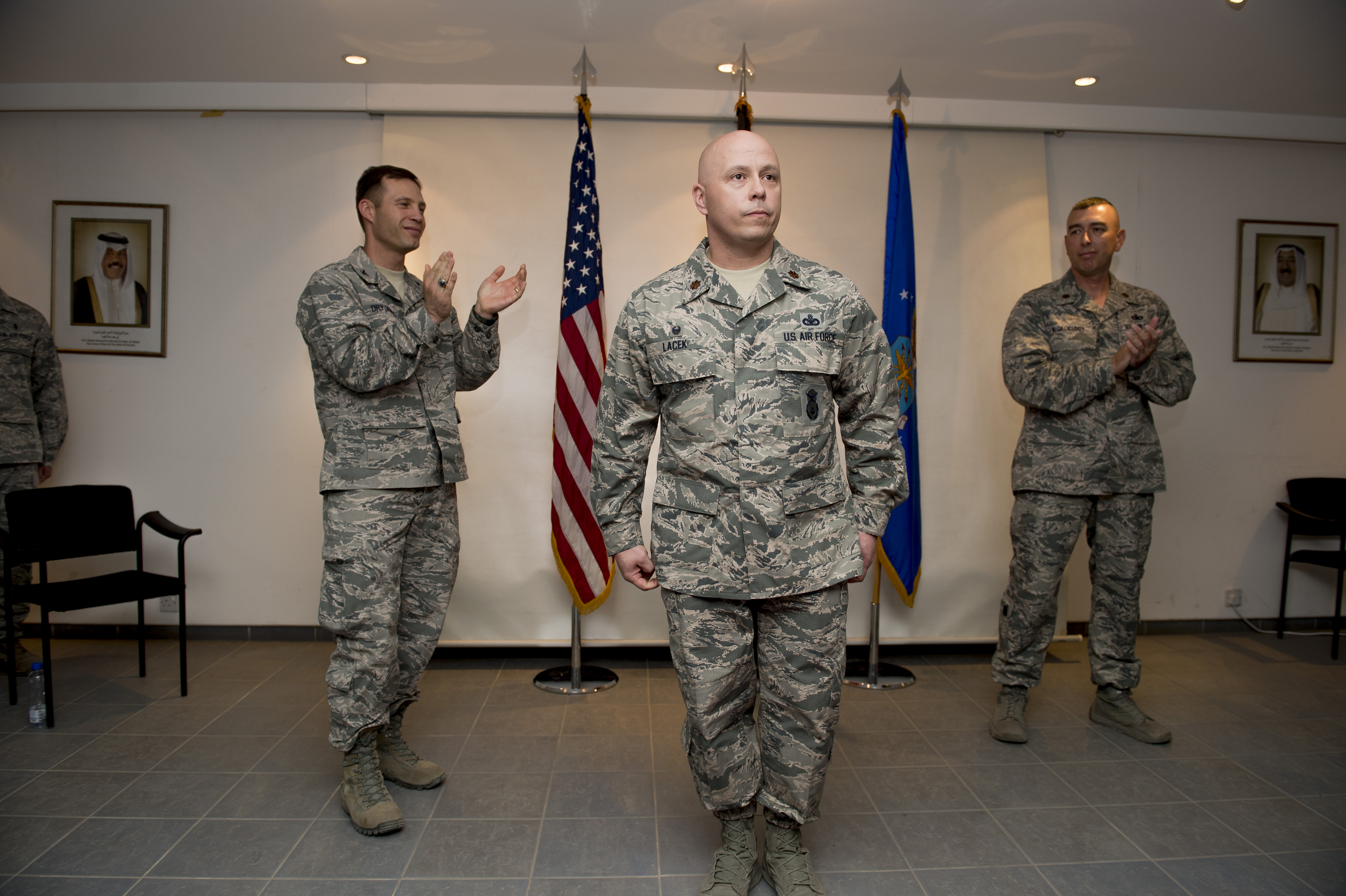 387th Expeditionary Security Forces Squadron changes command > U.S. Air ...