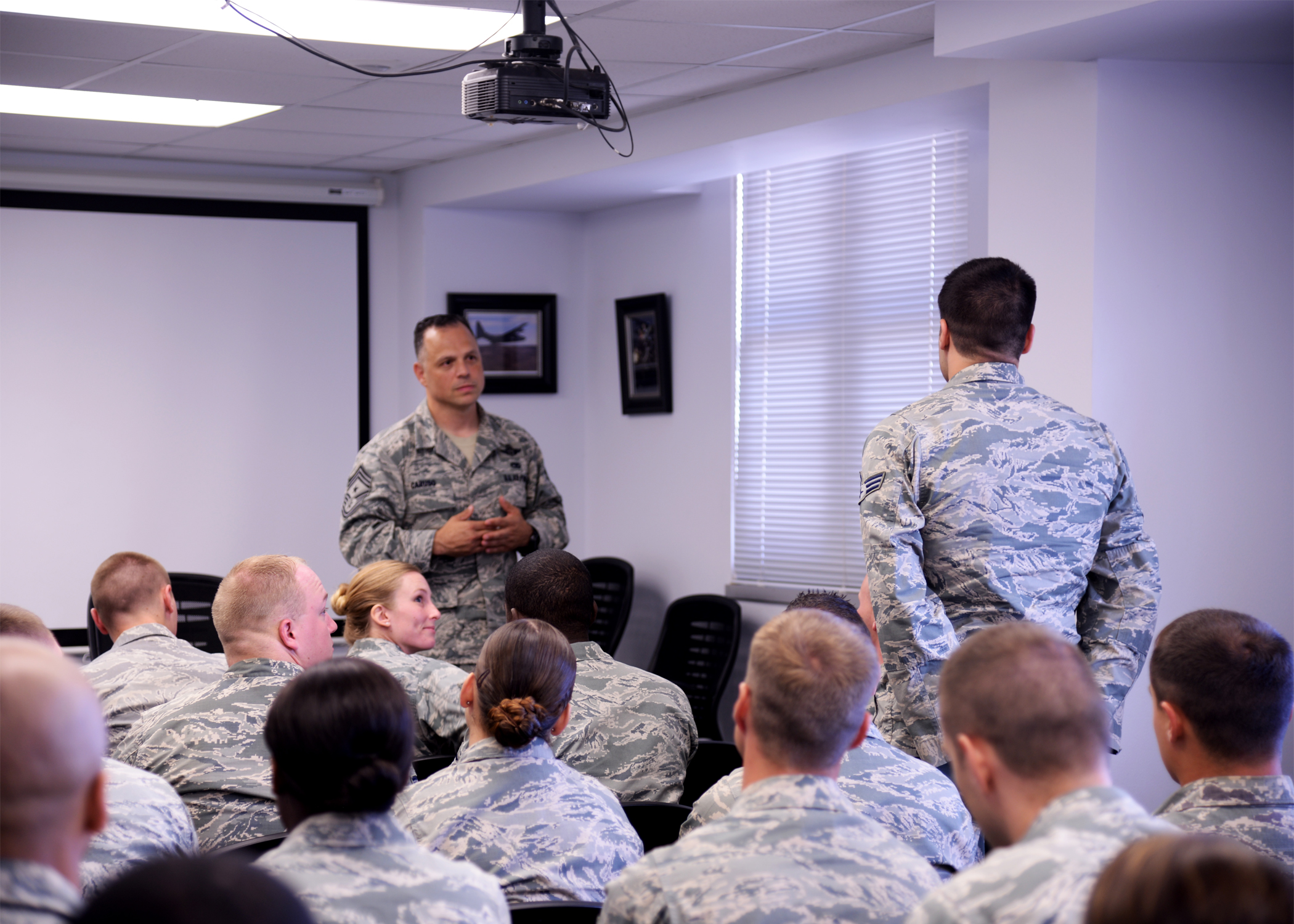 AFSOC command chief tours Cannon > Cannon Air Force Base > News